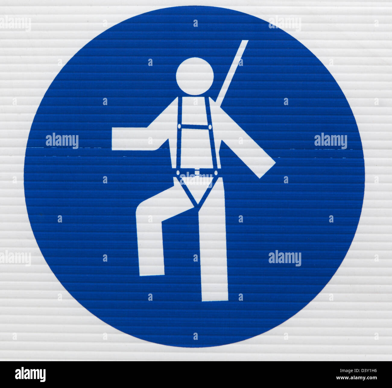 Mandatory safety sign hi-res stock photography and images - Alamy