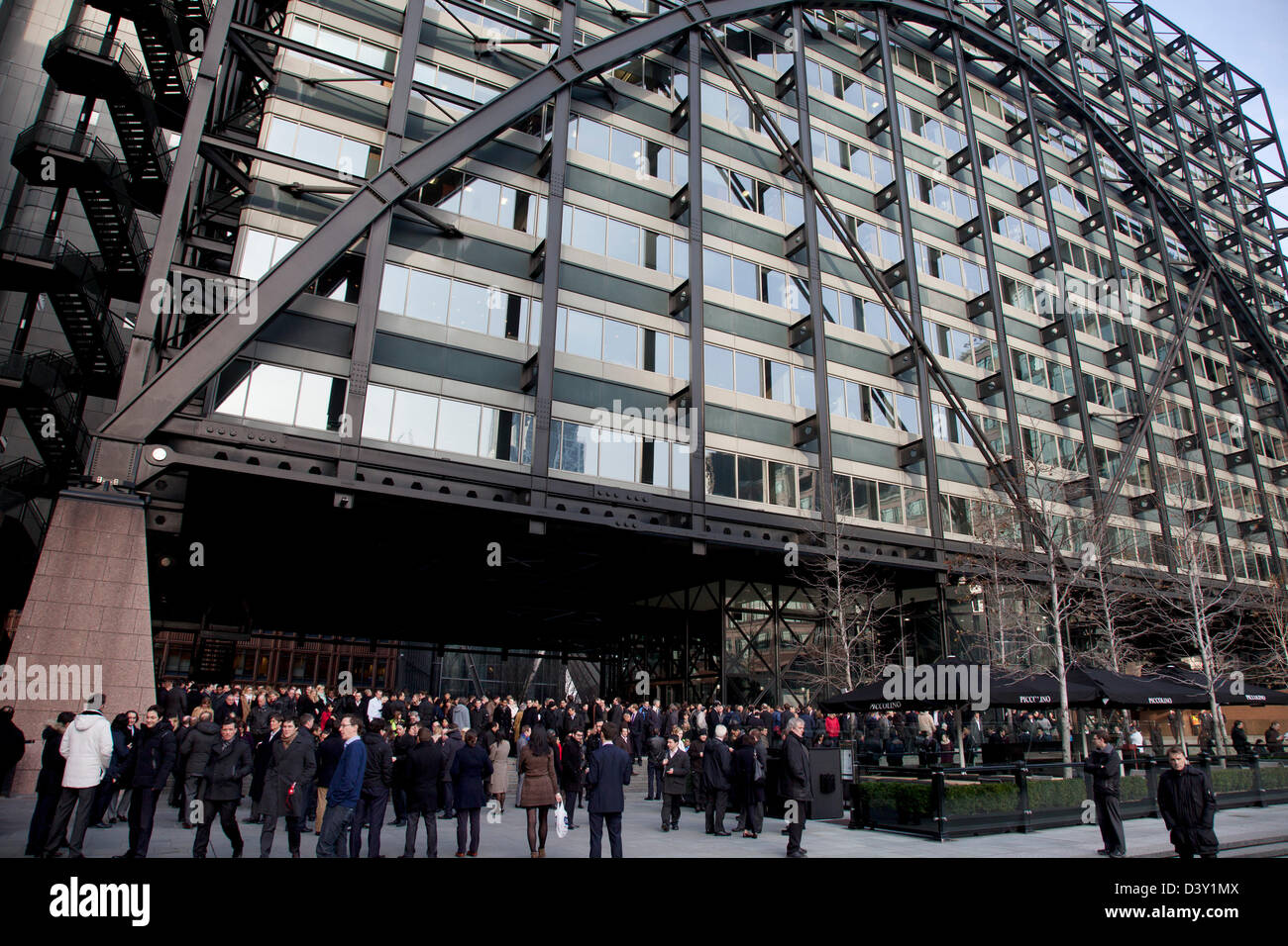 Exchange Square, part of Broadgate in the City of London Stock Photo ...