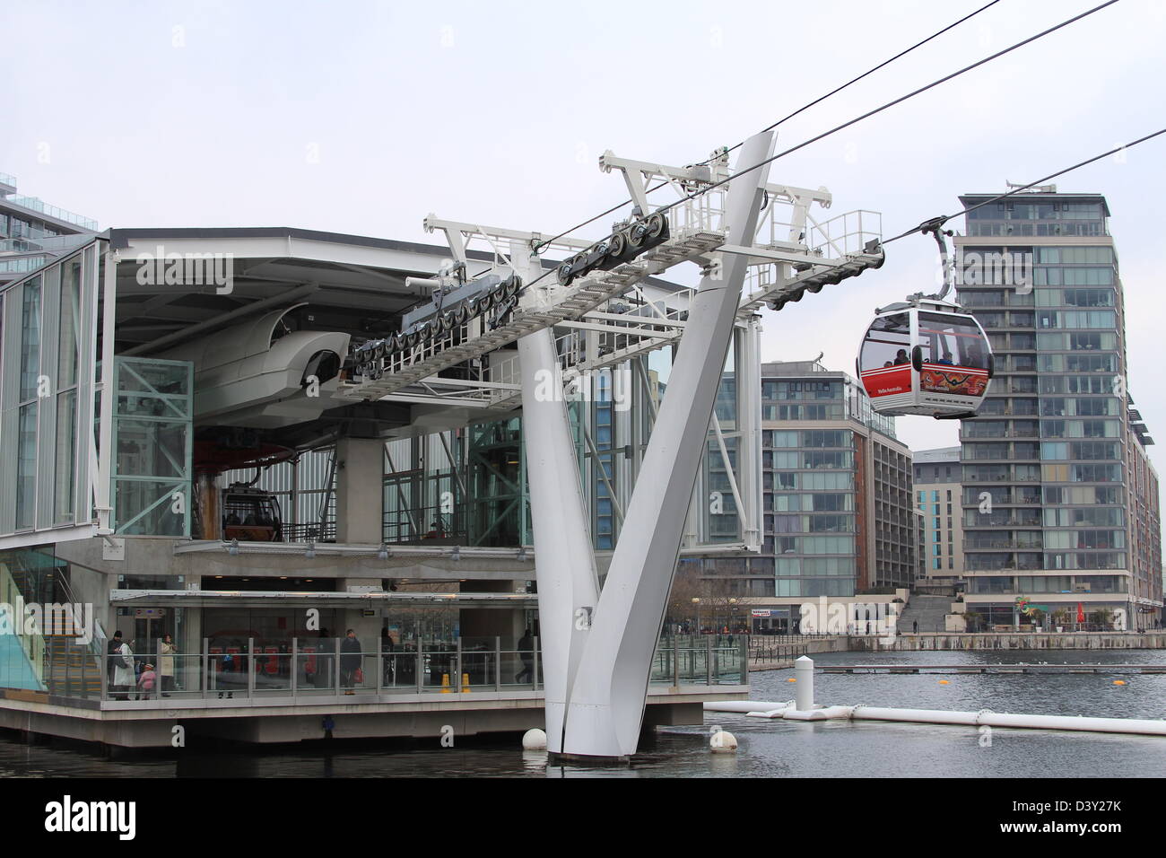 The Emirates Air Line (also known as the Thames cable car) is a cable ...