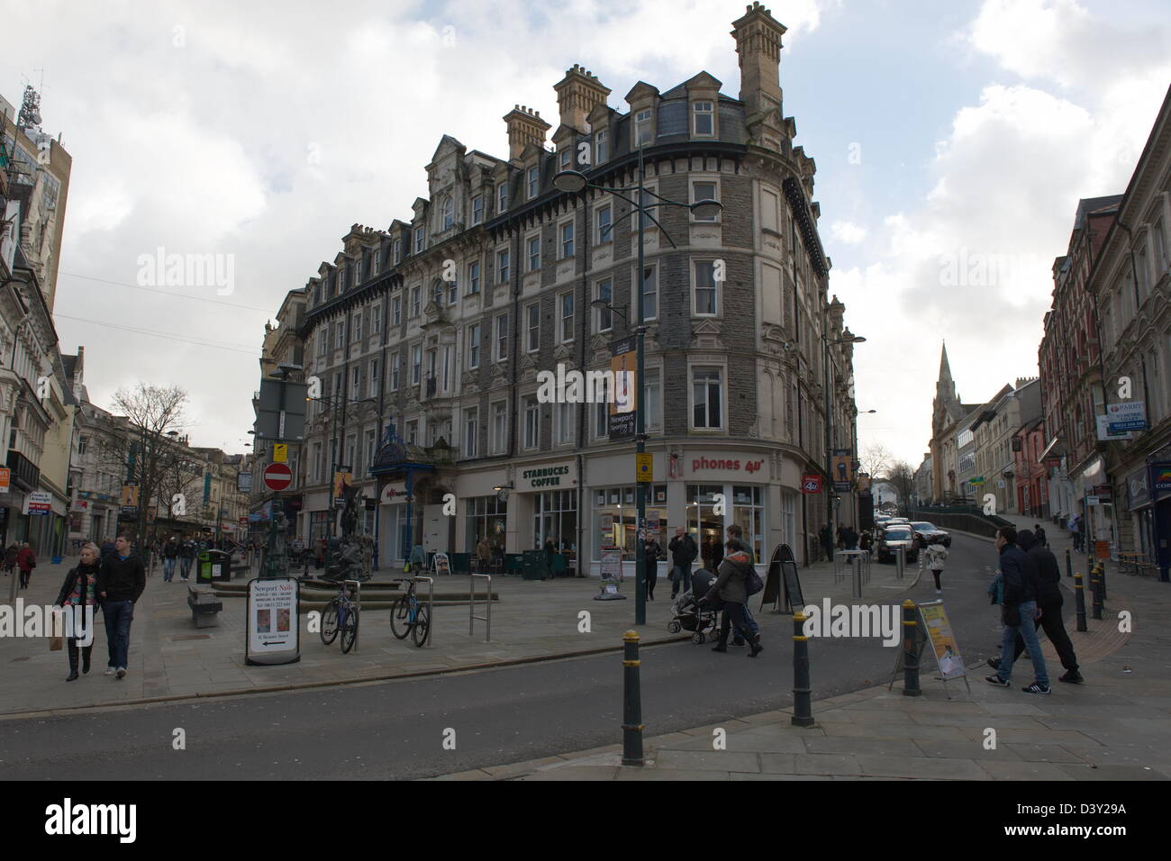 Newport wales centre hi-res stock photography and images - Alamy