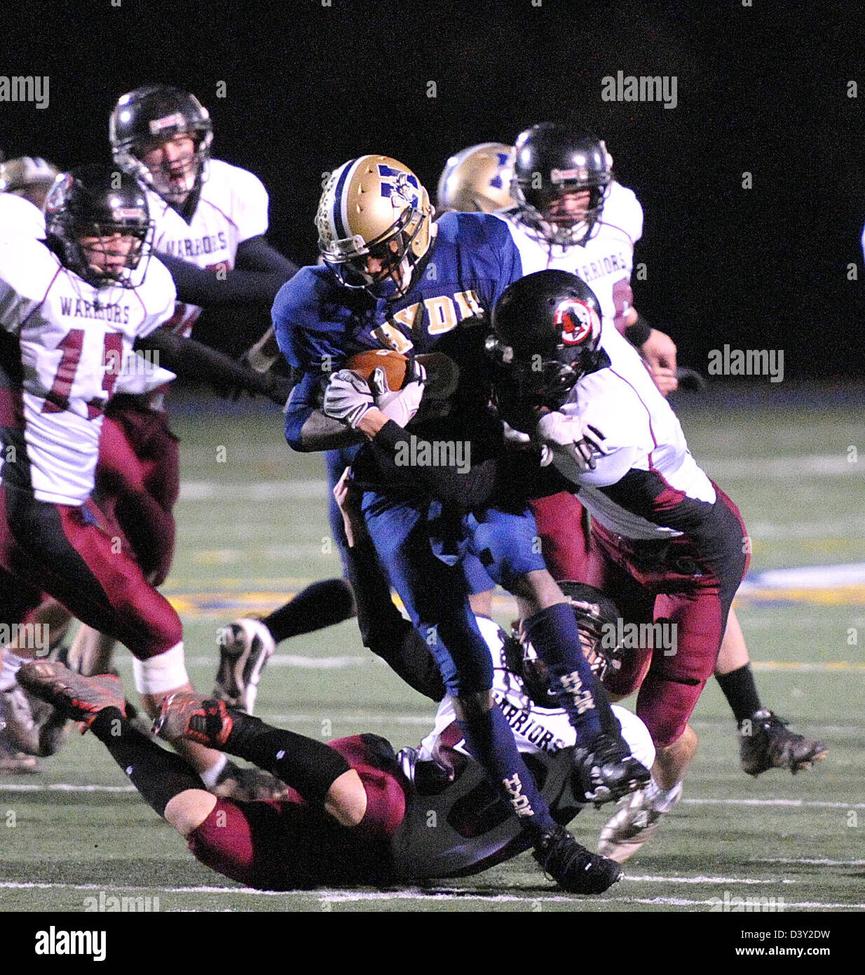 People Playing Tackle Football