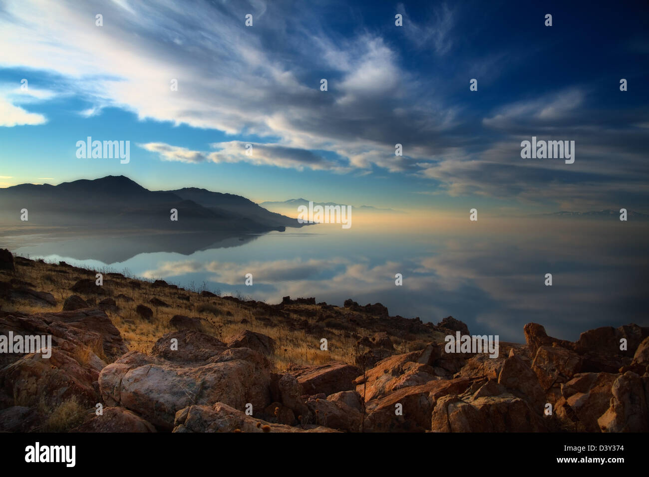 Great Salt Lake, Utah Stock Photo - Alamy