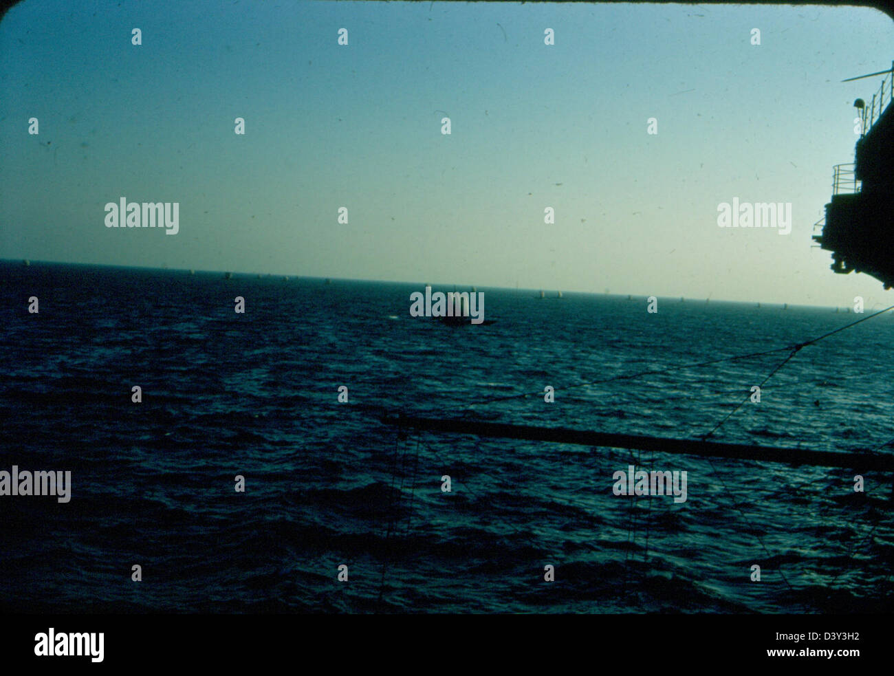 A photograph of the USS Kearsarge, an aircraft carrier, showing VF-53 ...