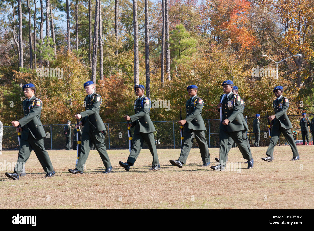 Drill Competition Being Graded Stock Photo - Alamy