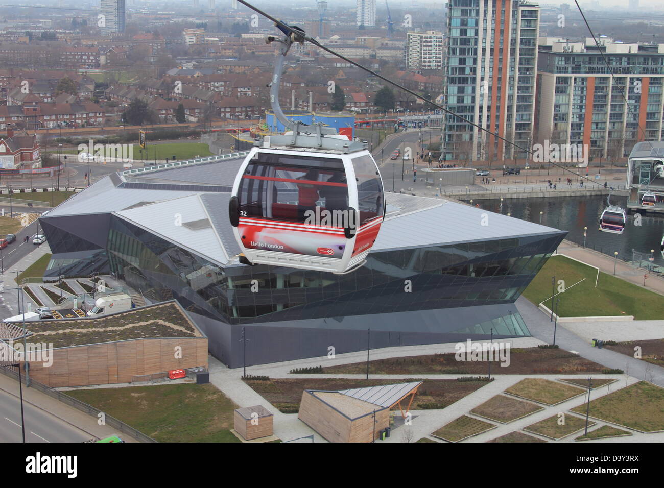 The Emirates Air Line (also known as the Thames cable car) is a cable ...