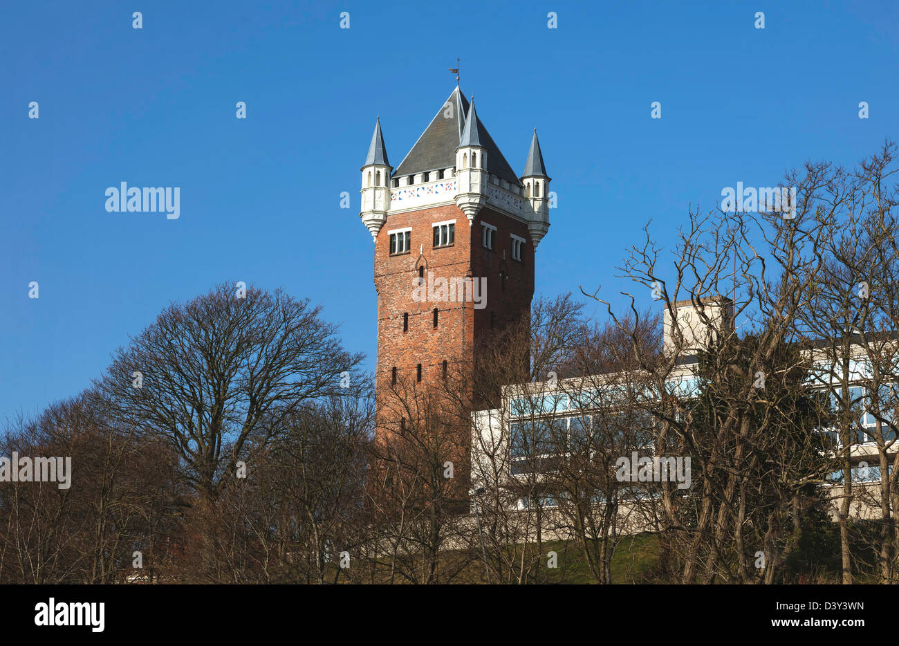 Esbjerg, Denmark. The old water tower Stock Photo - Alamy