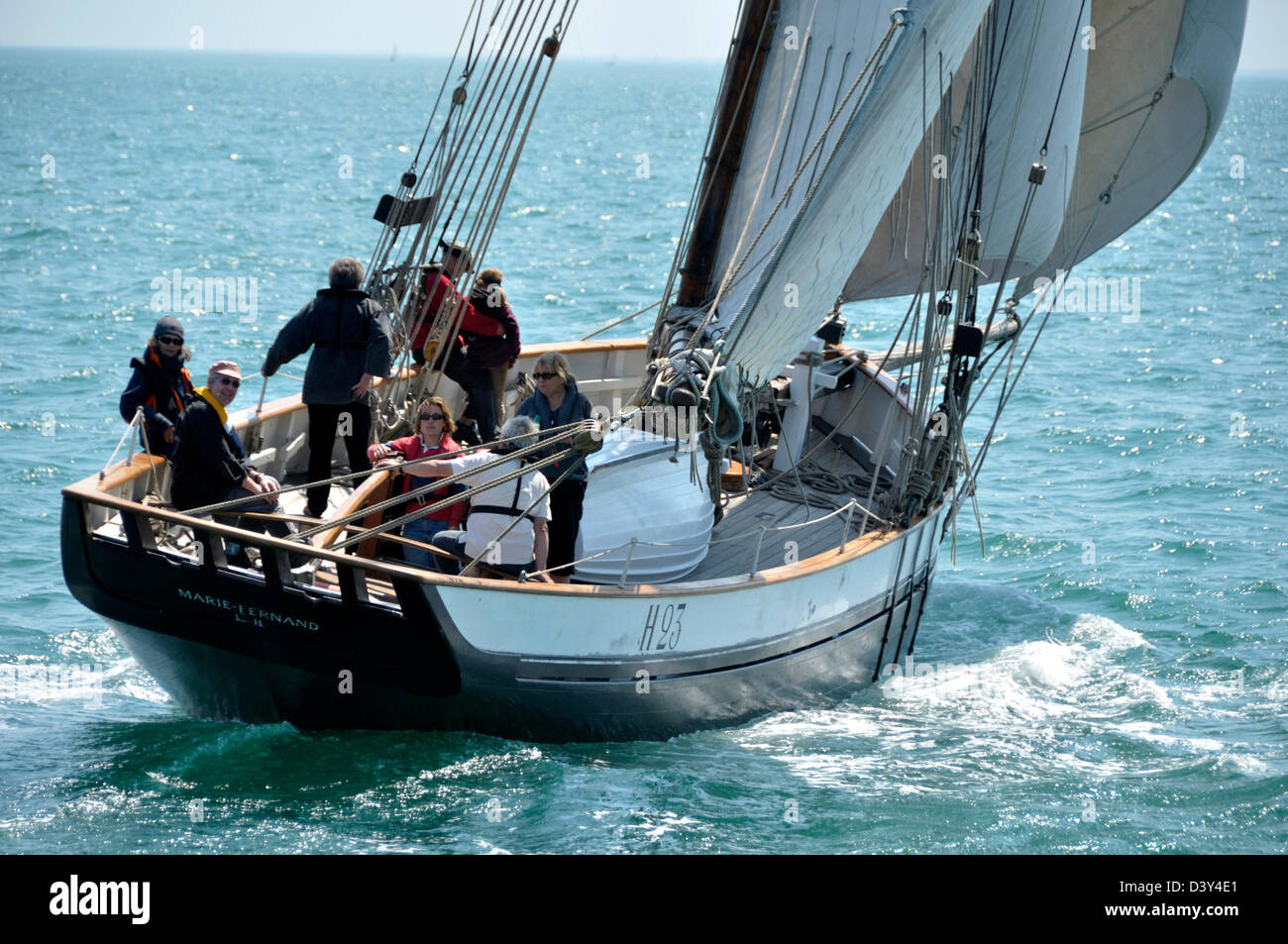 Marie-Fernand is a sailing ship, cutter-pilot of Le Havre, of 1894 ...