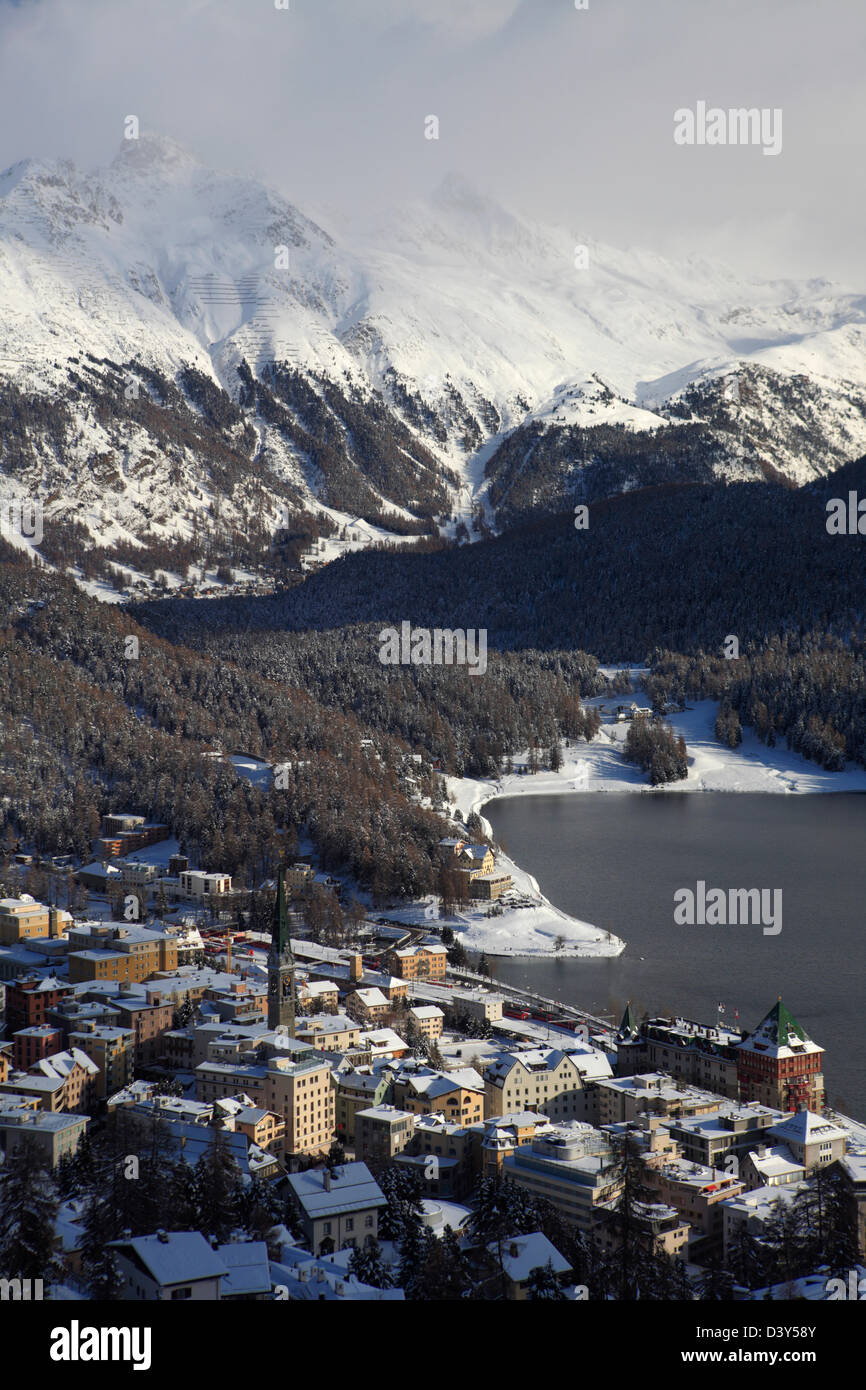 Saint Moritz, Graubunden Canton, Switzerland Stock Photo - Alamy