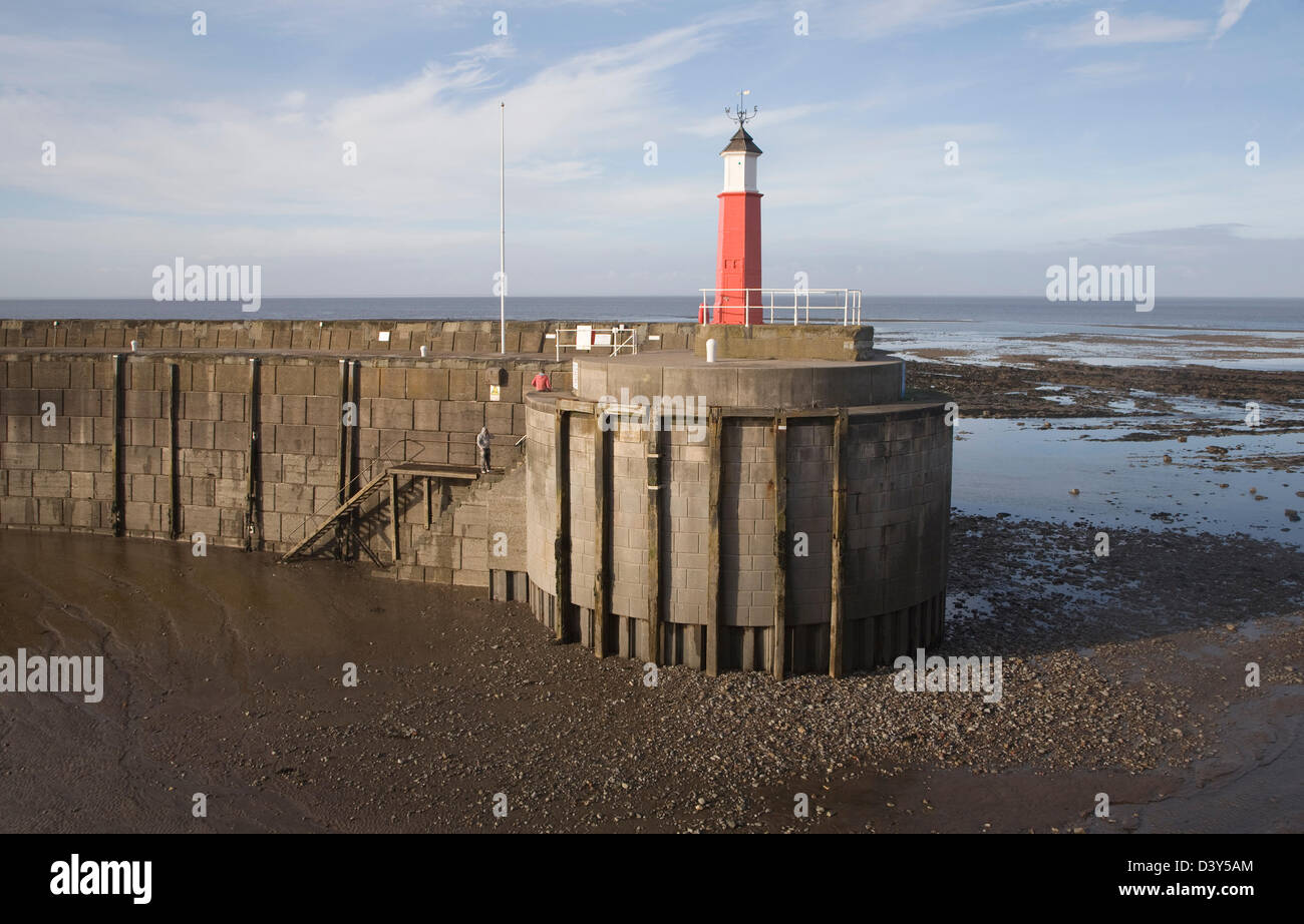 Watchet lighthouse hi-res stock photography and images - Alamy