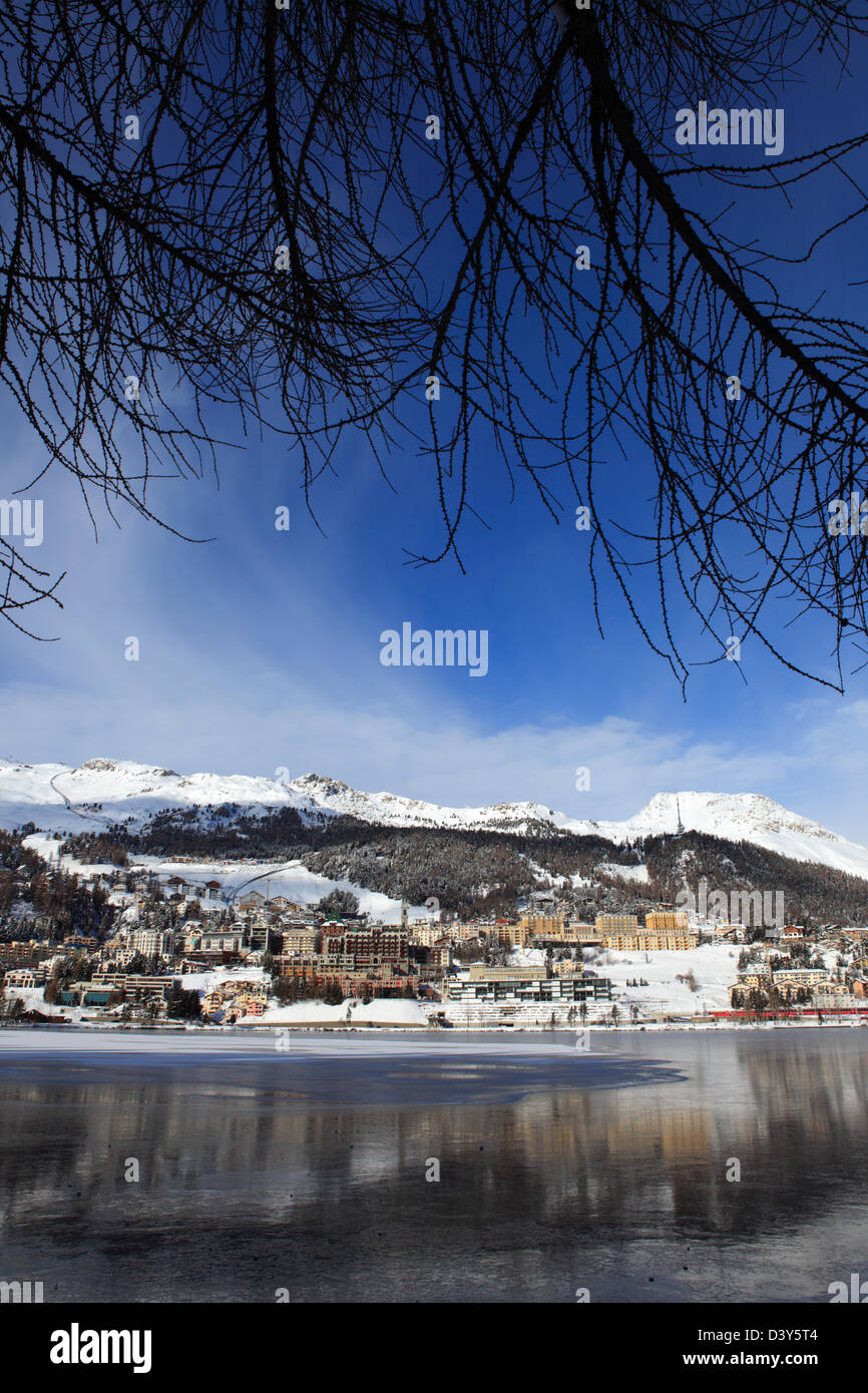 Saint moritz winter hi-res stock photography and images - Alamy