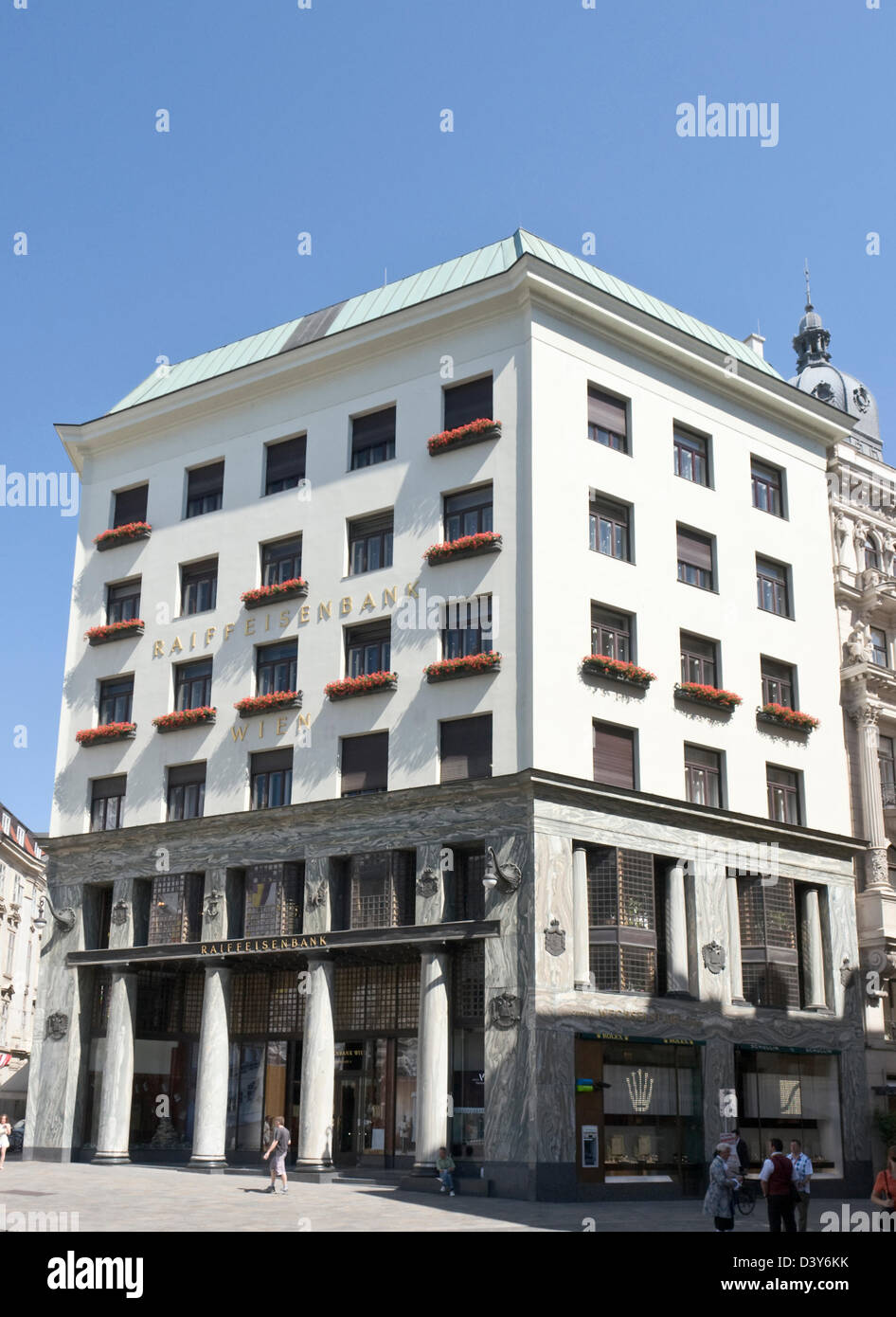 Looshaus in Vienna Stock Photo - Alamy
