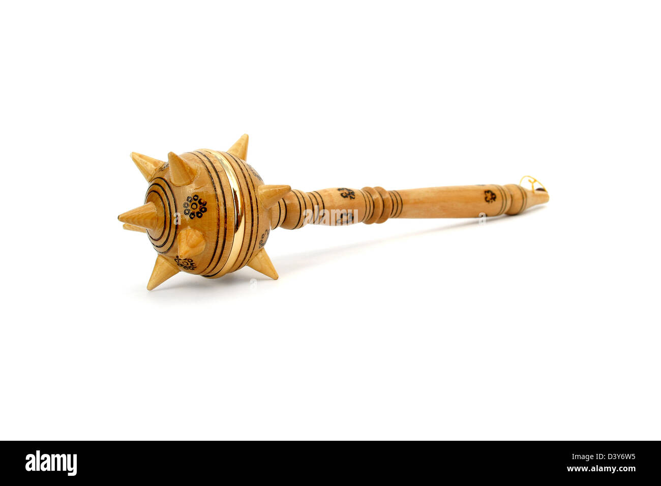 Isolated wood mace as symbol of power Stock Photo - Alamy
