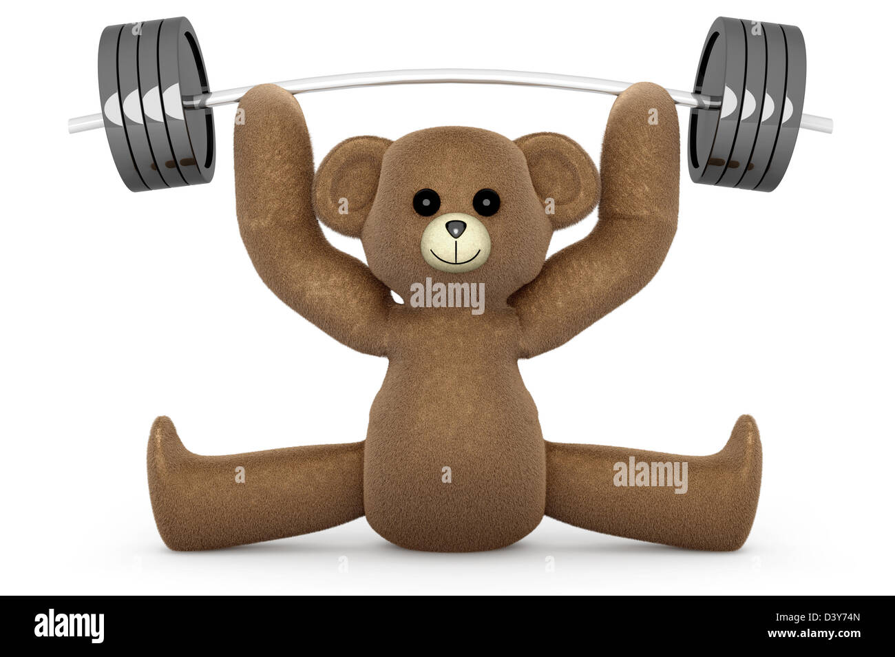 Weight Lifting Bear Bear Bodybuilder Weight Lifting Gym Workout Sports