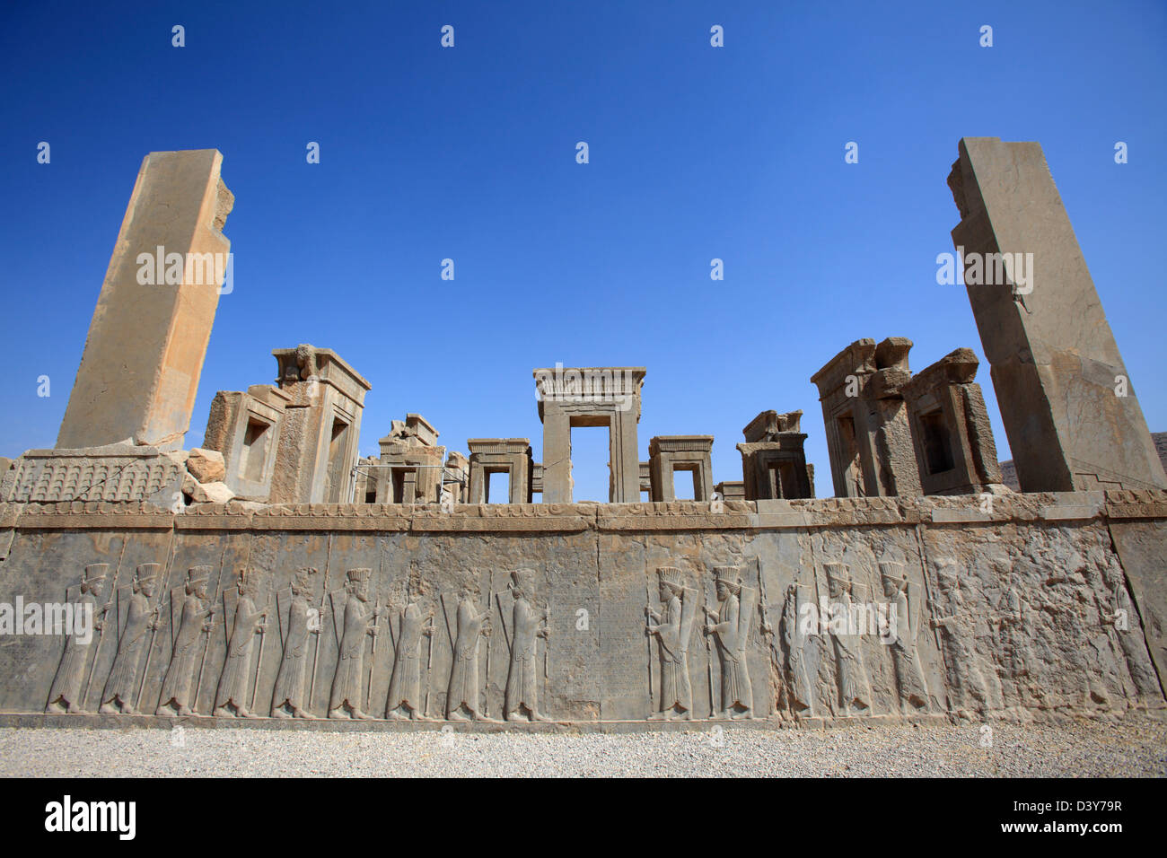 Palace of Darius or Tachara Palace, Persepolis, Iran Stock Photo - Alamy