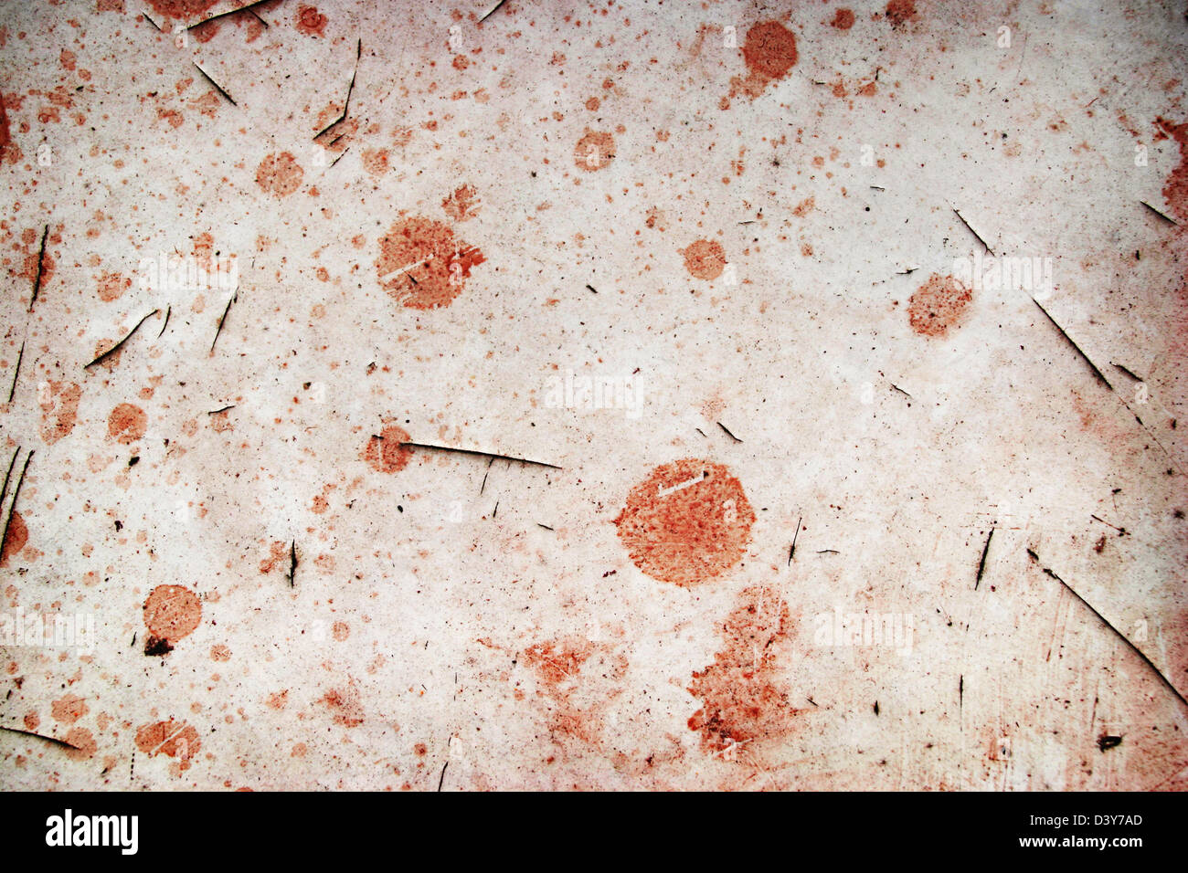 Blood spots on cracked background Stock Photo - Alamy