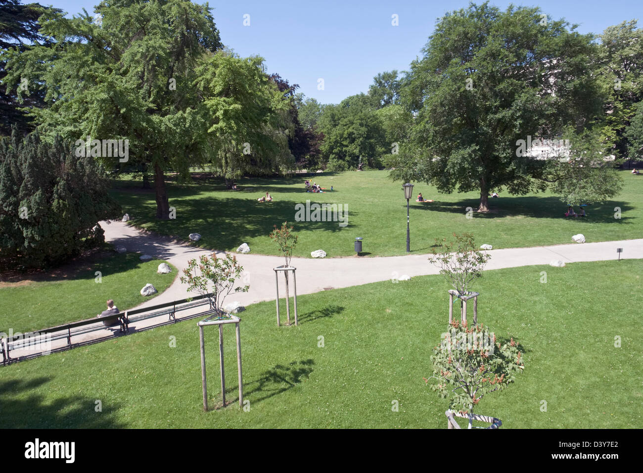 Burggarten public garden hi-res stock photography and images - Alamy