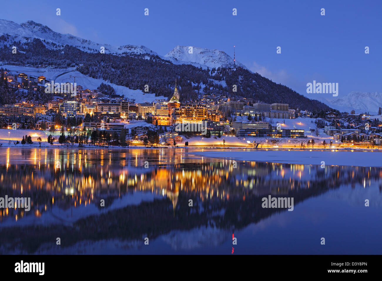 Saint Moritz, Graubunden Canton, Switzerland Stock Photo - Alamy