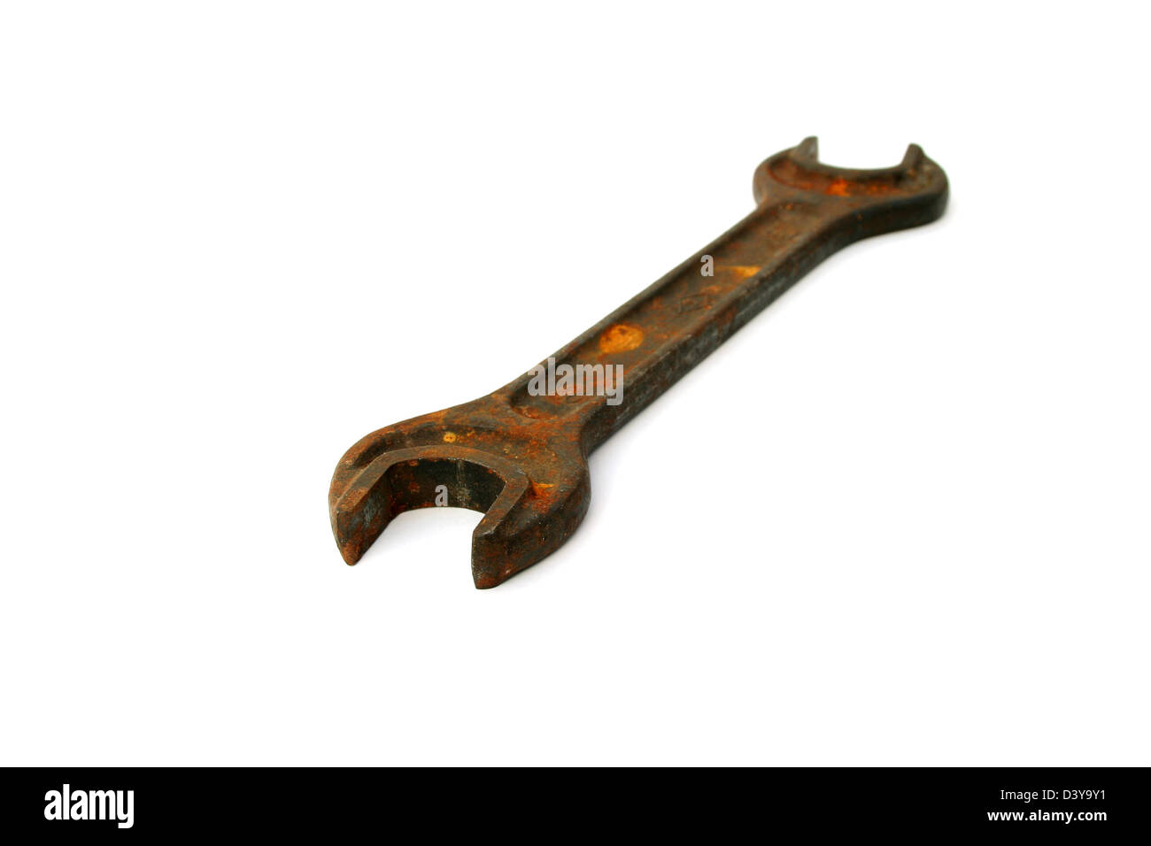 Old key nut isolated on white Stock Photo - Alamy