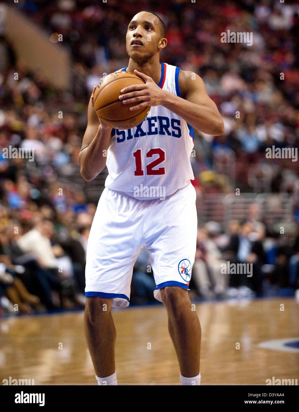 Philadelphia, Pennsylvania, USA. 26th February 2013. 76ers' guard ...