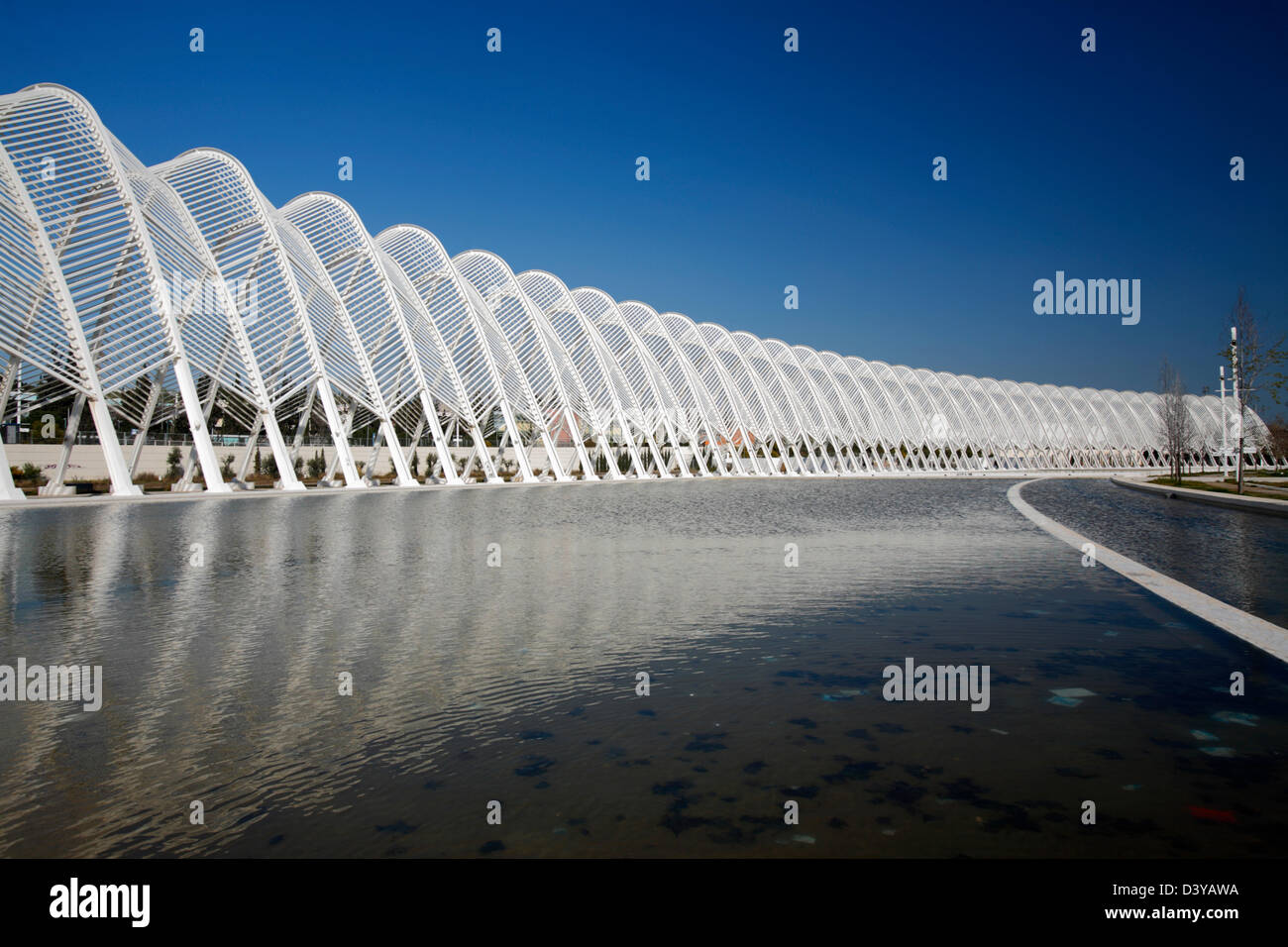Olympic Sport Complex by Calatrava, Athens, Greece Stock Photo - Alamy