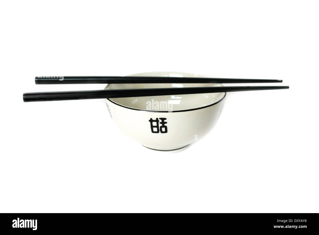 Empty sushi bowl isolated on white Stock Photo - Alamy