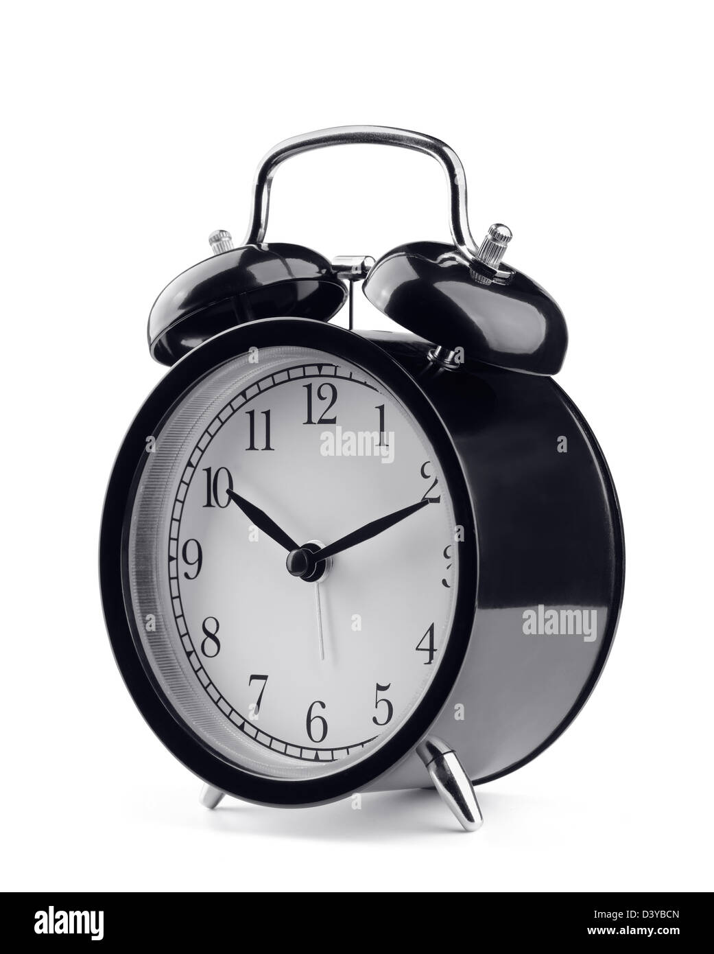 Clock black Cut Out Stock Images & Pictures - Alamy