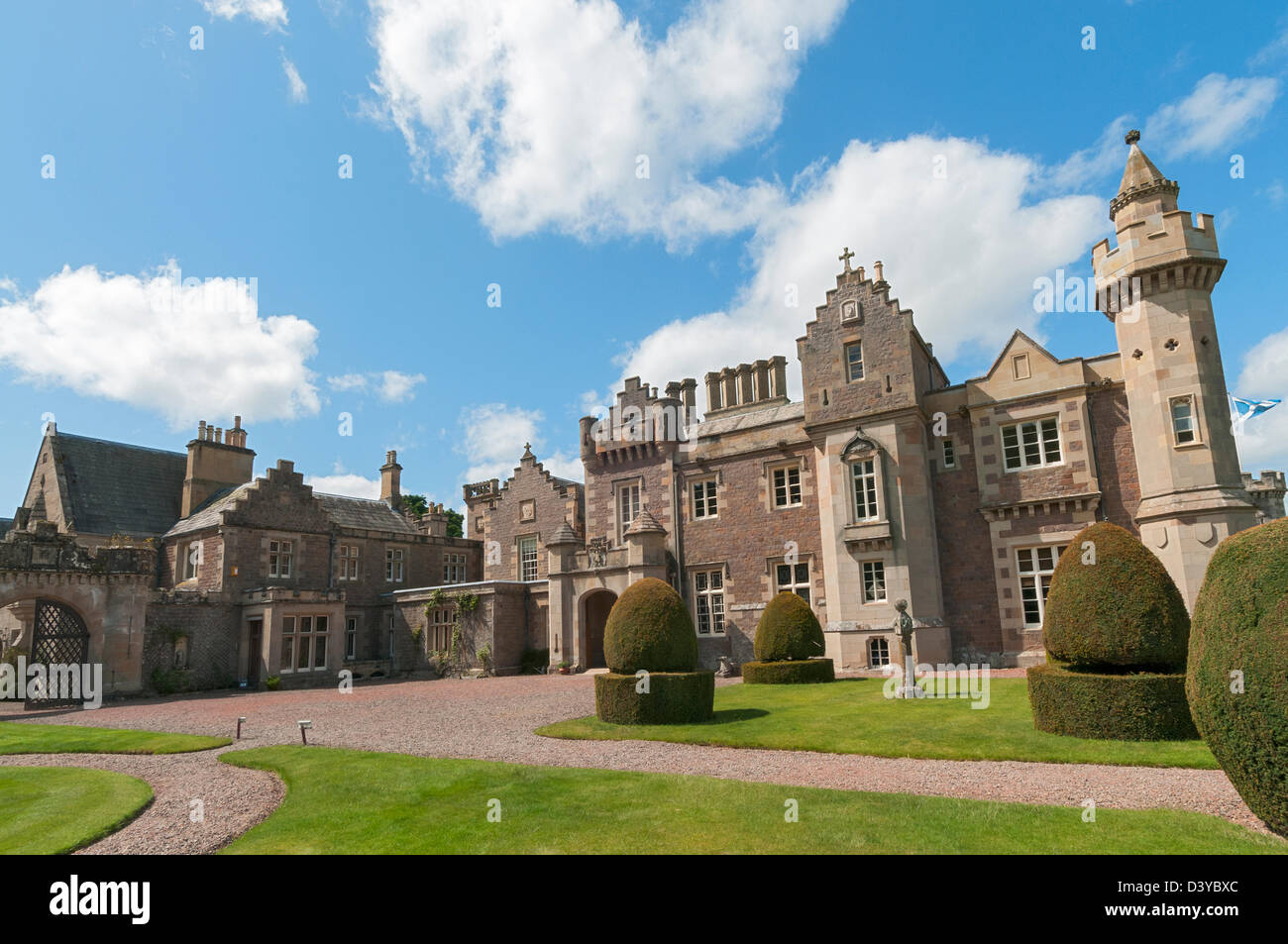 Scotland, Scottish Borders, Abbotsford, house of Sir Walter Scott Stock ...