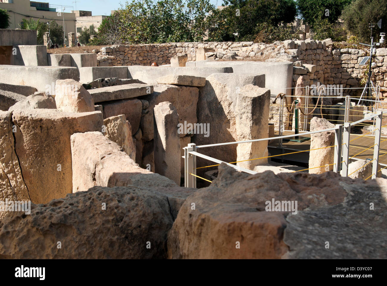 Unesco excavation of megalithic temple from prehistory temple period ...