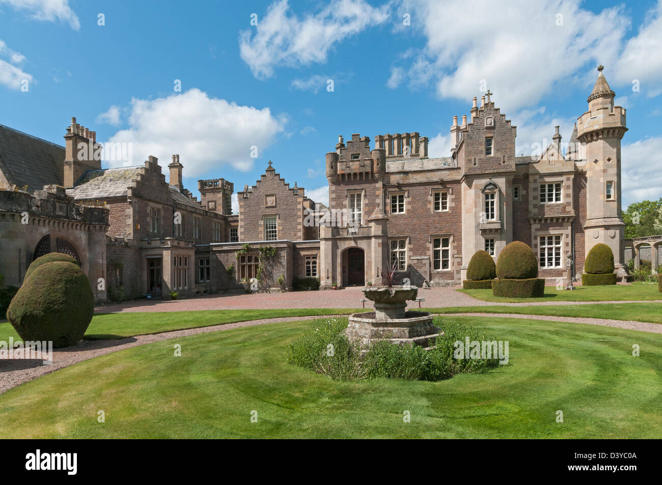 Scotland, Scottish Borders, Abbotsford, house of Sir Walter Scott Stock ...