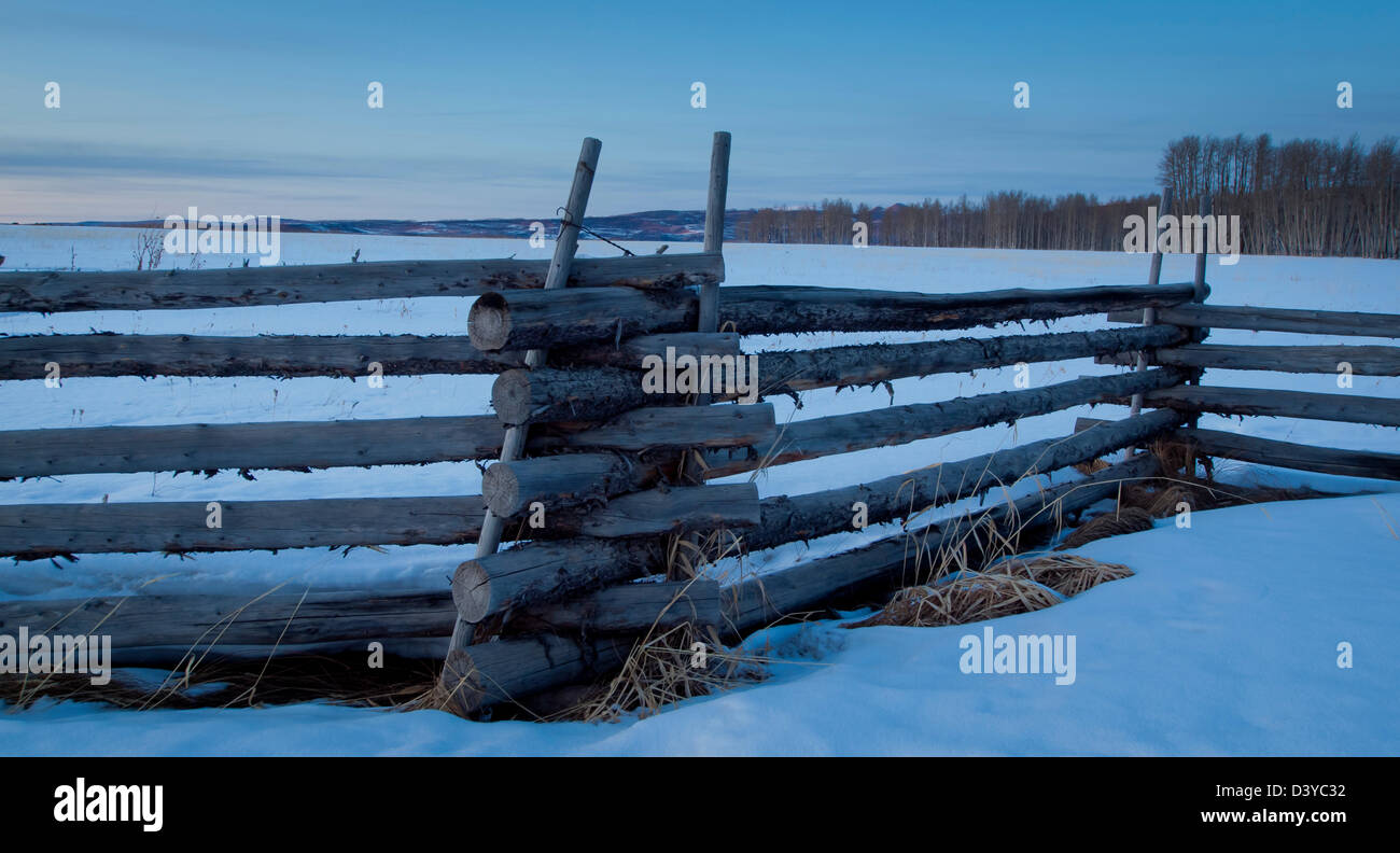 The Last Dollar Ranch in winter with a view of the Dallas Divide on the ...
