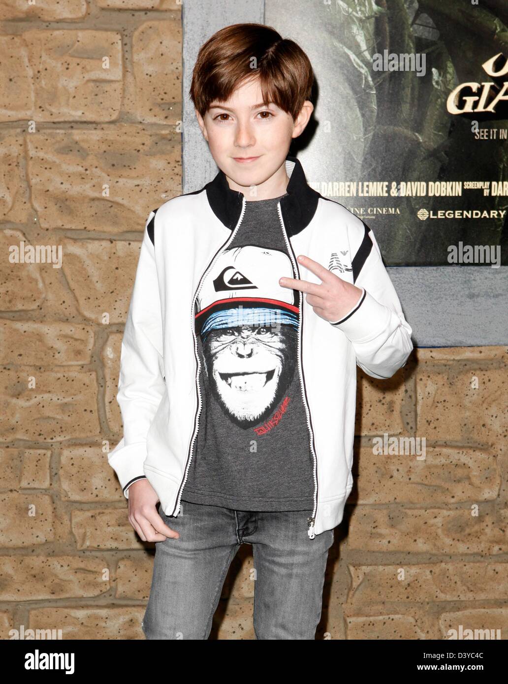 Los Angeles, California, USA. 26th February 2013. Mason Cook at ...