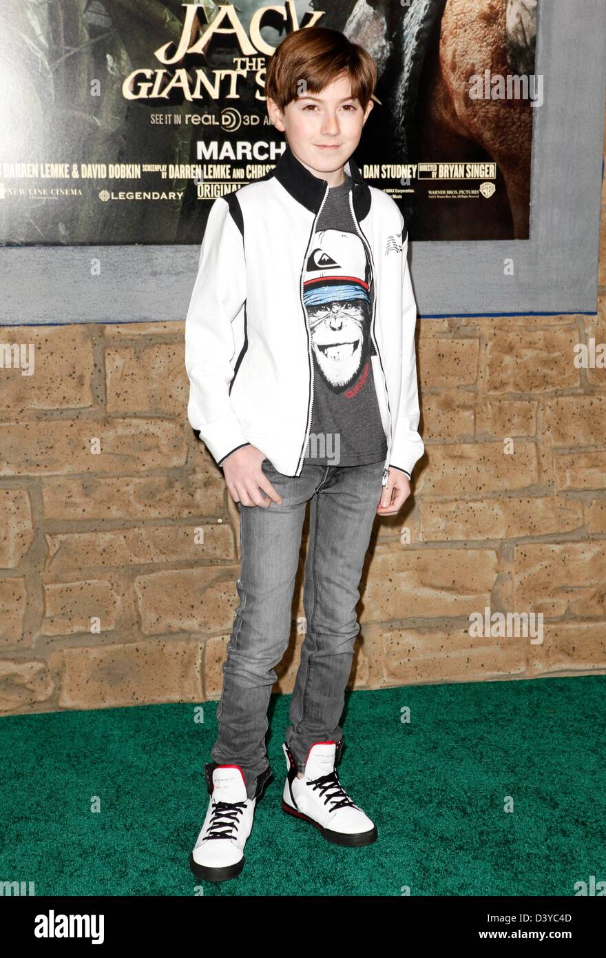 Los Angeles, California, USA. 26th February 2013. Mason Cook at ...
