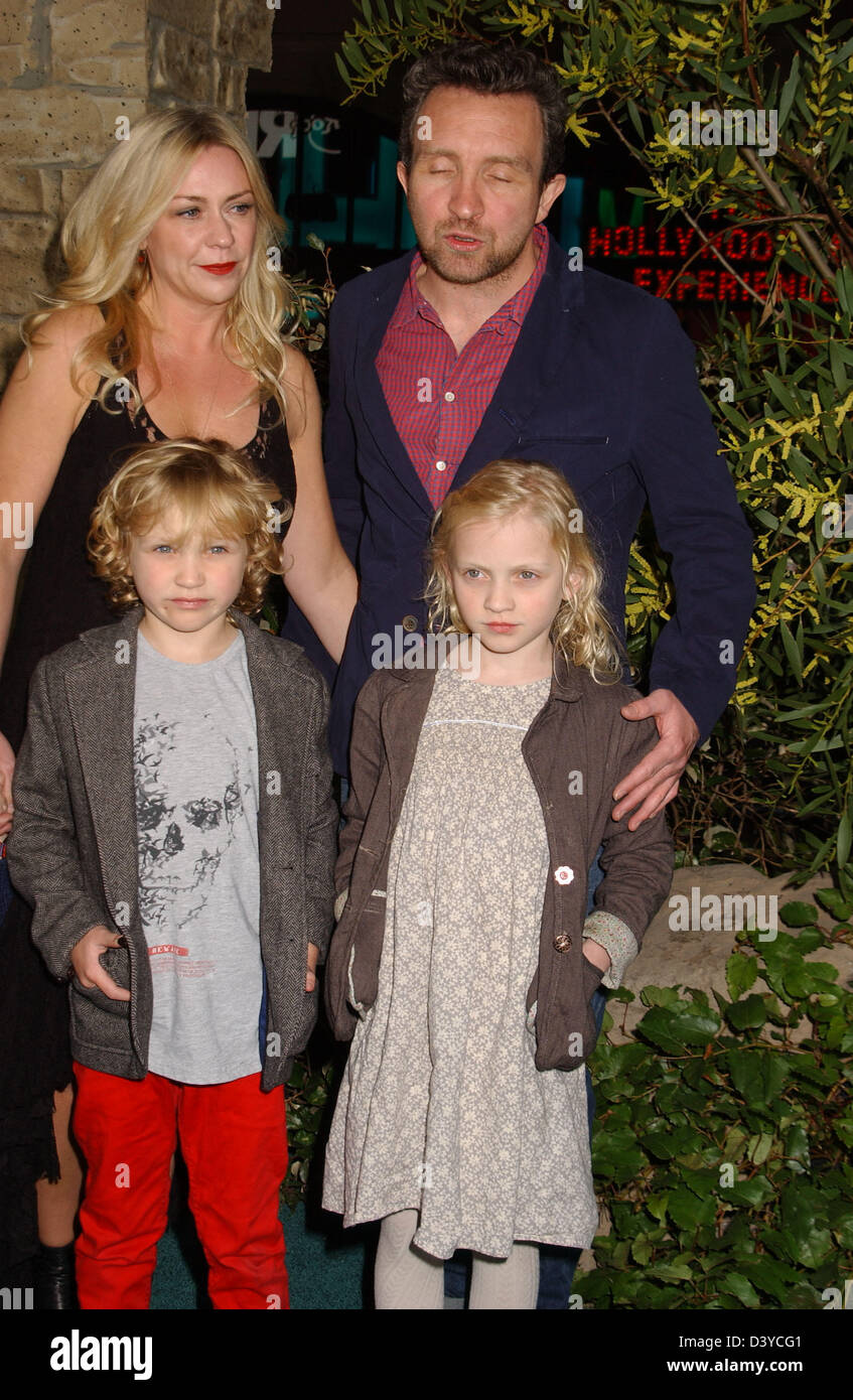 Los Angeles, California, USA. 26th February 2013. Eddie Marsan & Family ...