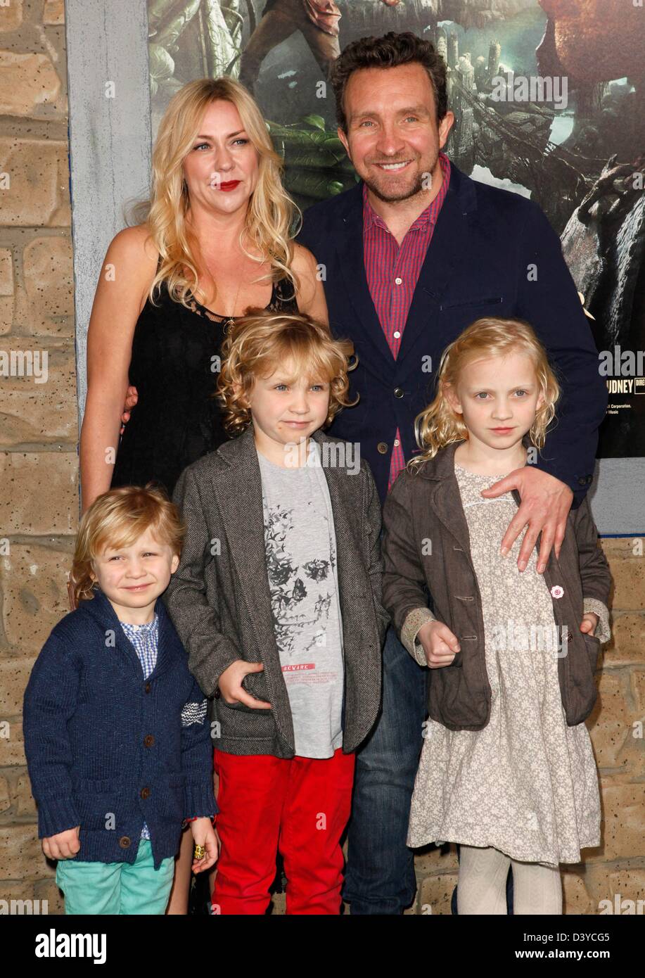 Los Angeles, California, USA. 26th February 2013. Eddie Marsan, Family ...