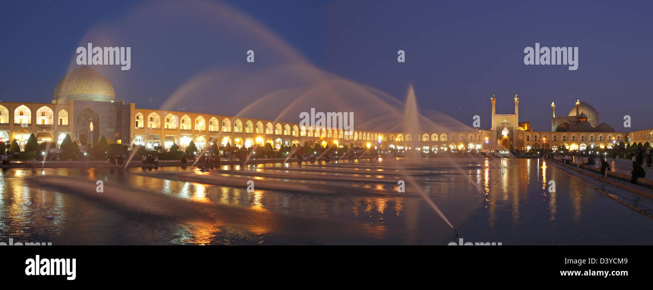 Imam mosque (also called Shah mosque) in Naqsh-e Jahan Square, Esfahan ...