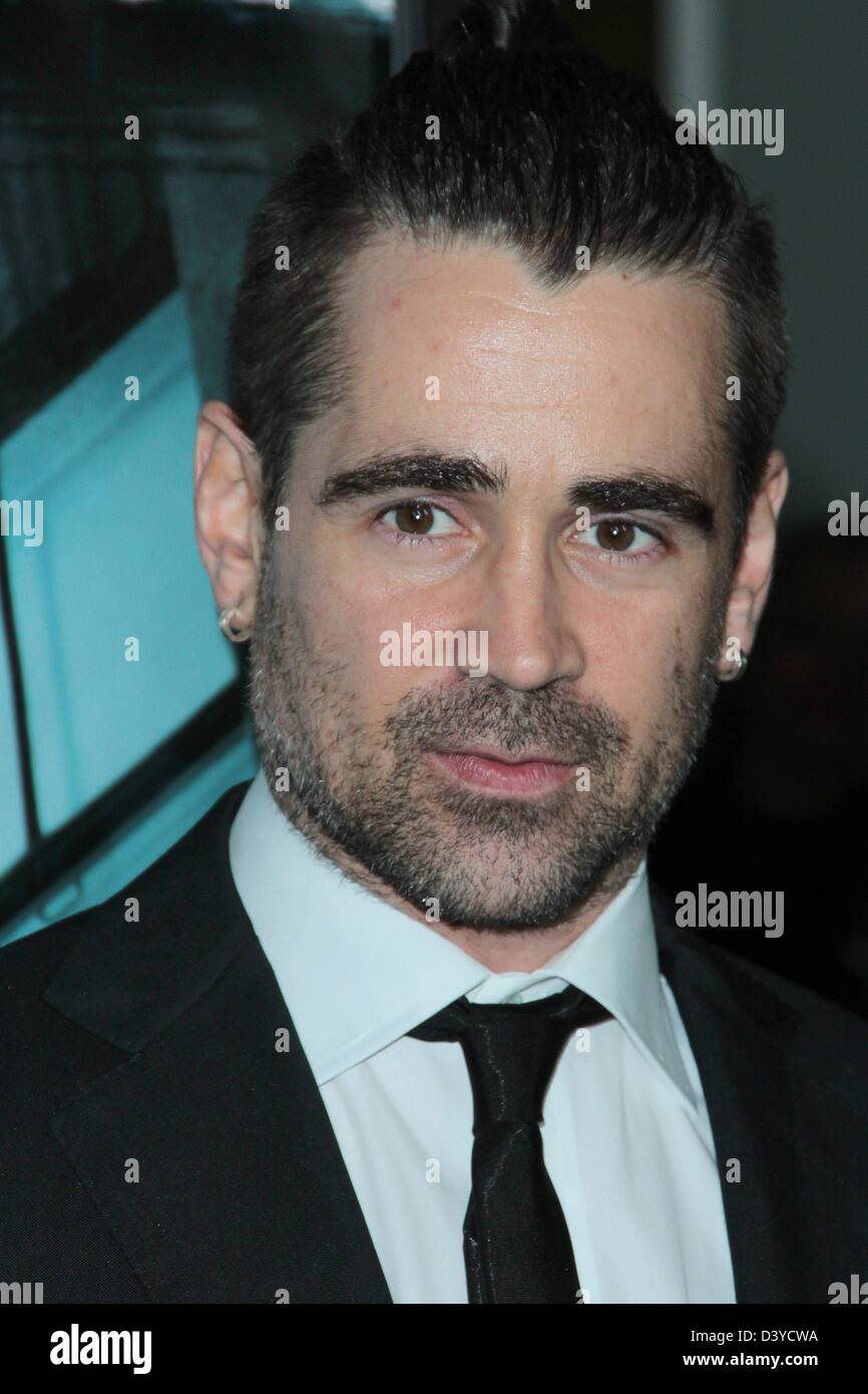 Los Angeles, California, USA. 26th February 2013. Colin Farrell attends ...