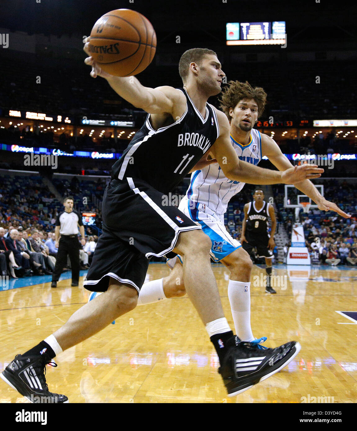 New Orleans, Louisiana, USA. 26th February 2013. Brooklyn Nets center ...