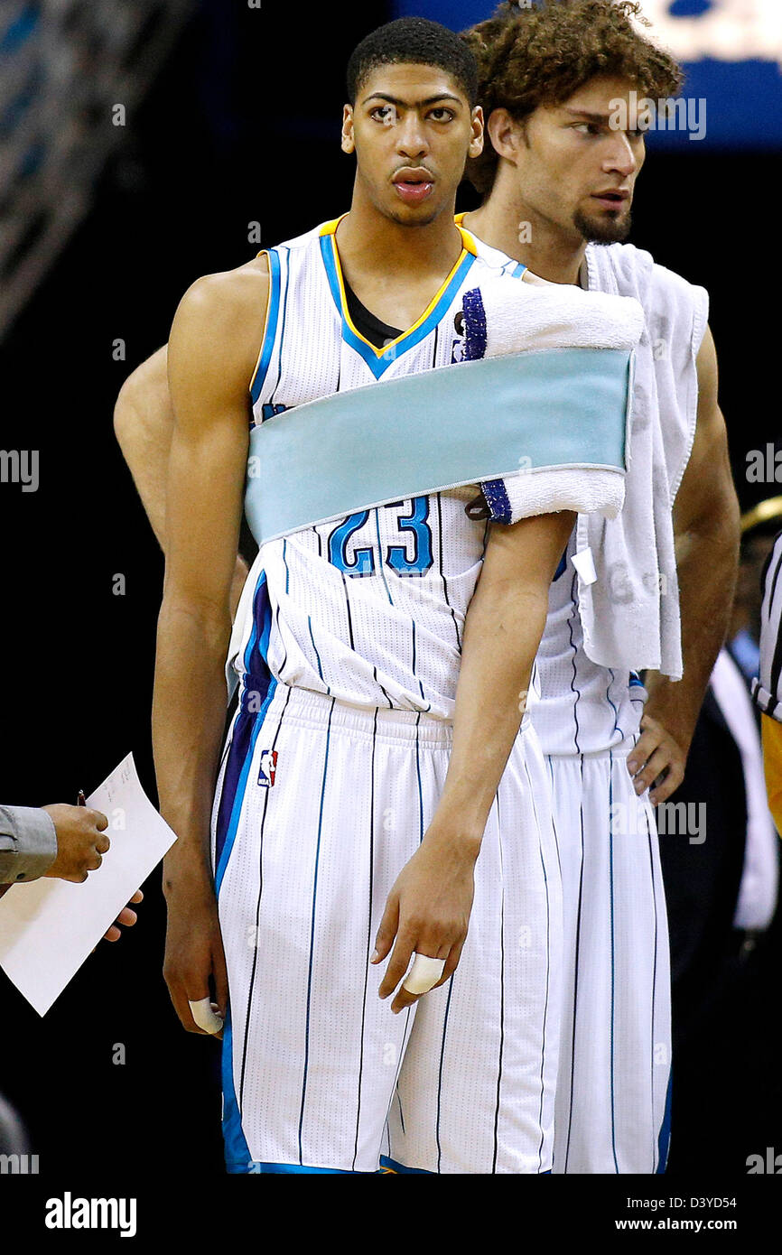 New Orleans, Louisiana, USA. 26th February 2013. New Orleans Hornets ...