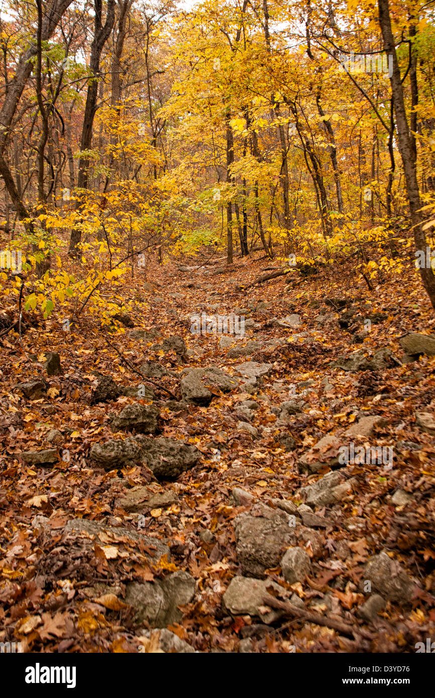 Rocky Top Trail - Lake of the Ozarks State Park Stock Photo - Alamy