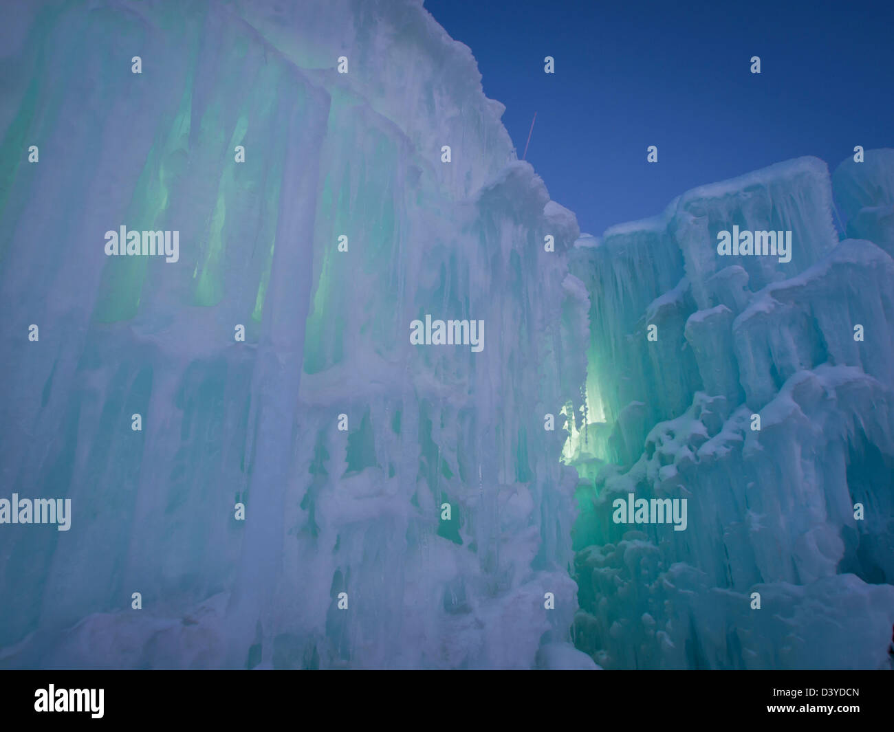 Ice Castles of Siverthorne, Colorado Stock Photo - Alamy