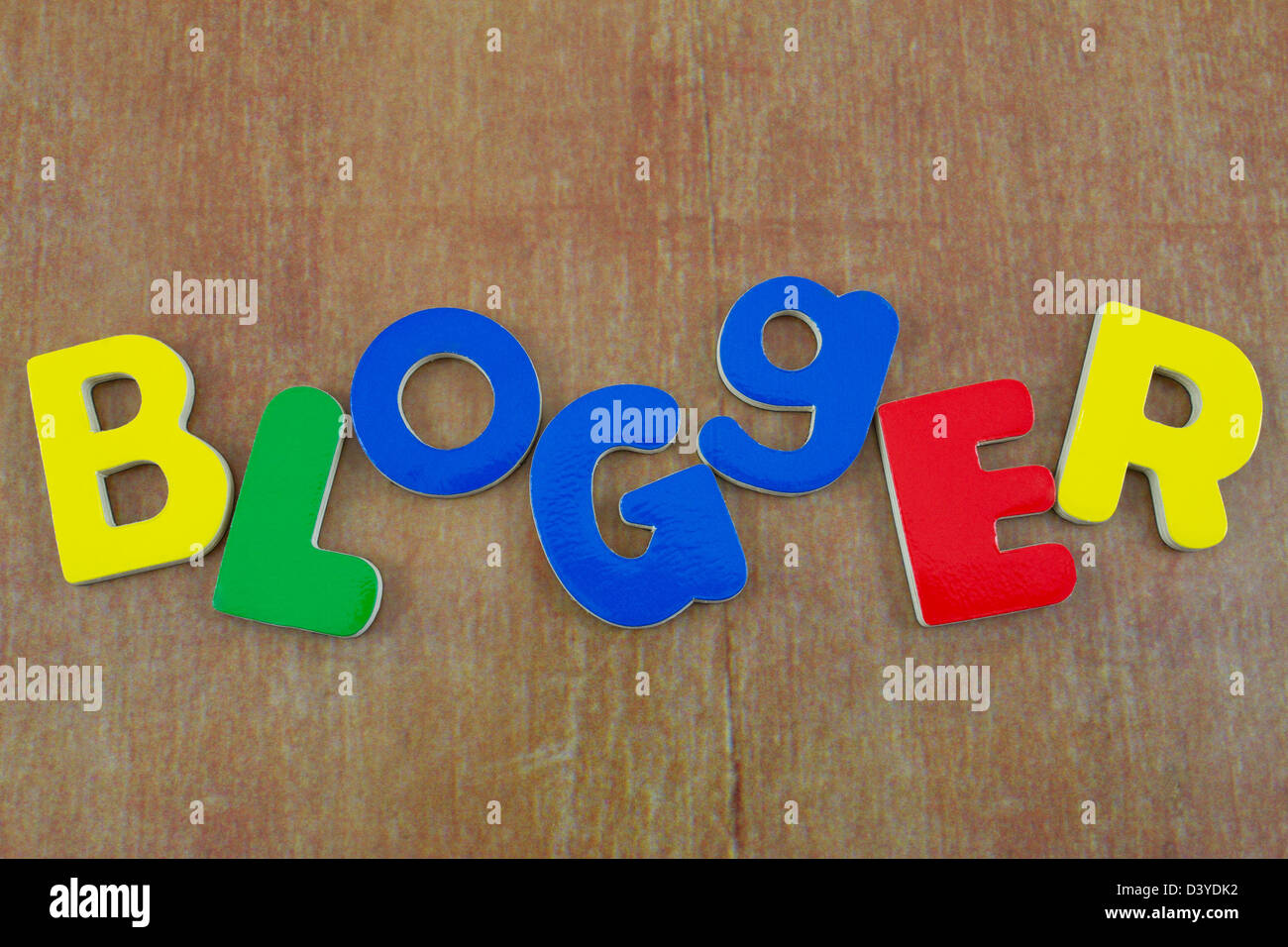 Large blue letters hi-res stock photography and images - Alamy