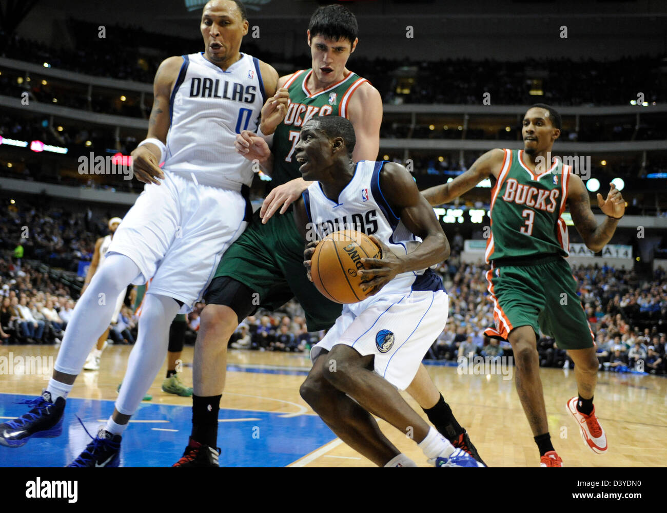 Dallas, Texas, USA. 26th February 2013. Dallas Mavericks point guard ...