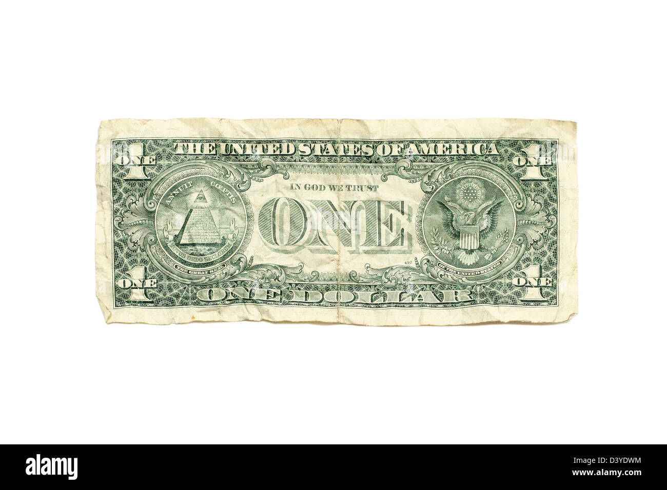 Crumpled money isolated hi-res stock photography and images - Alamy