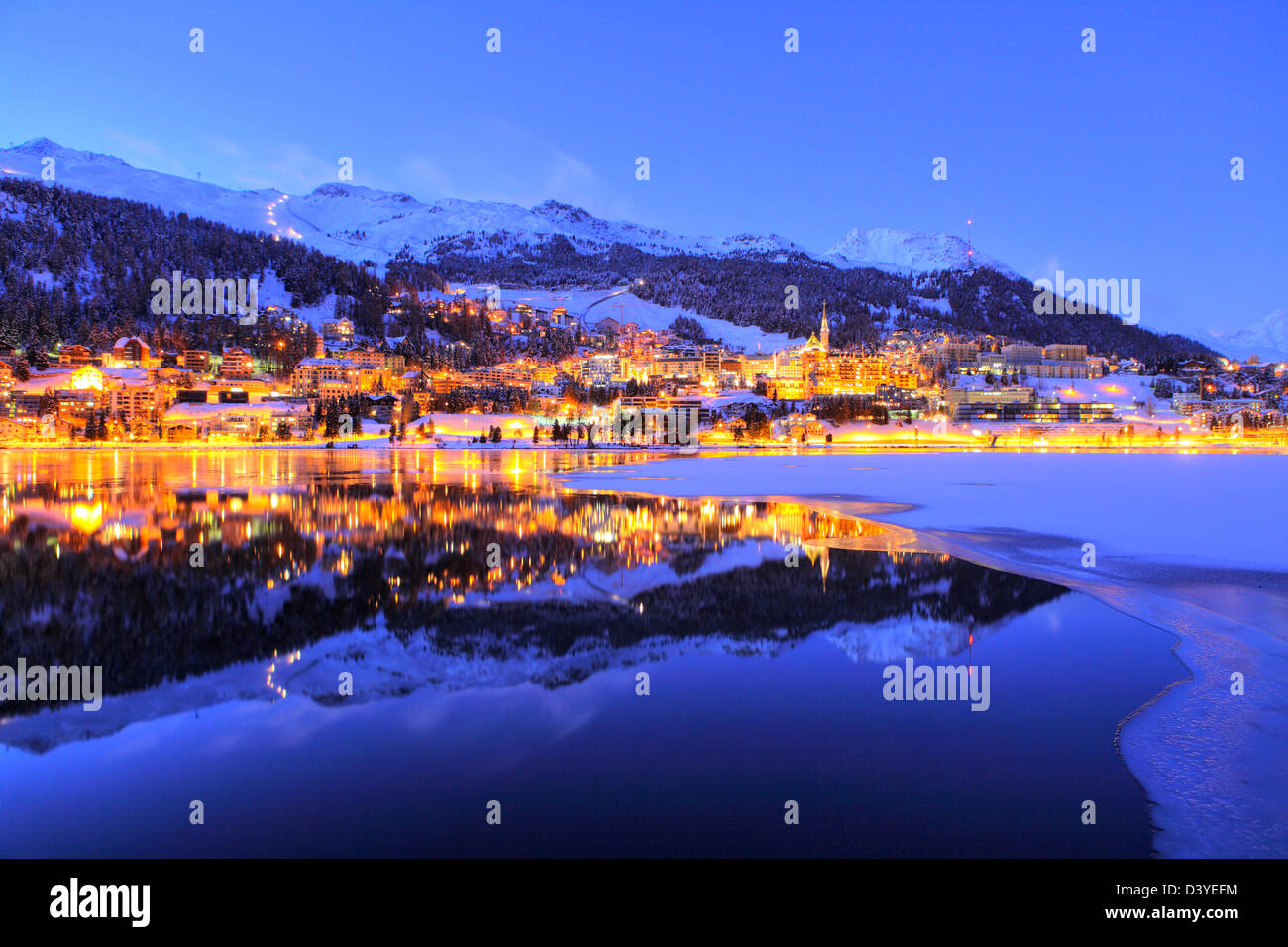 Saint Moritz, Graubunden Canton, Switzerland Stock Photo - Alamy