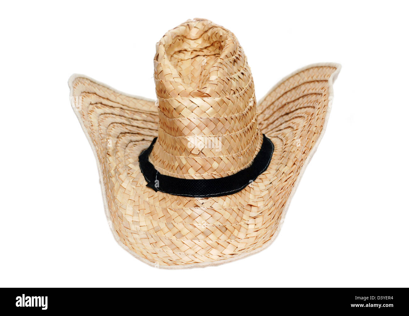 Straw sun hats on Cut Out Stock Images & Pictures - Alamy