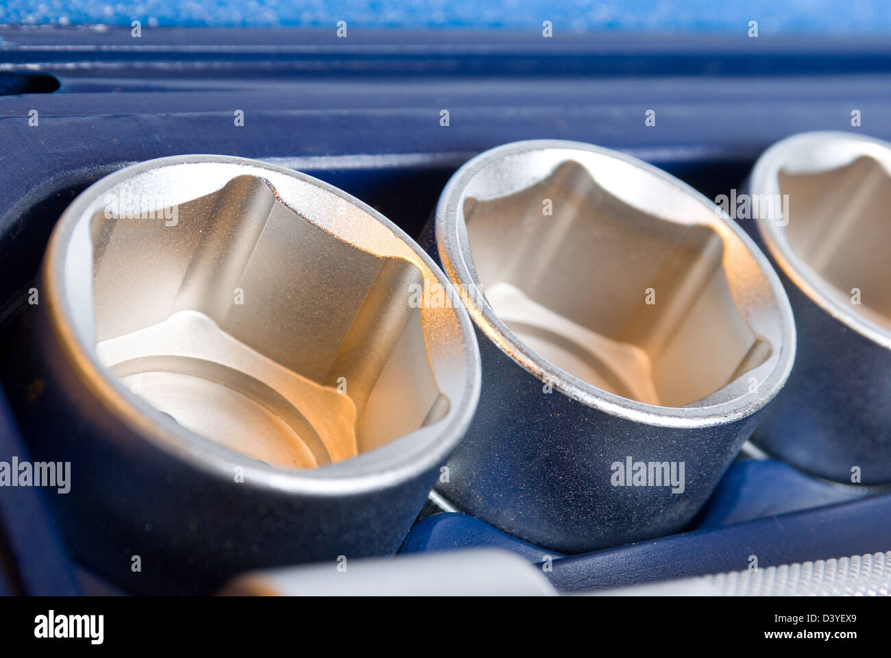 set of metallic tools as background Stock Photo - Alamy