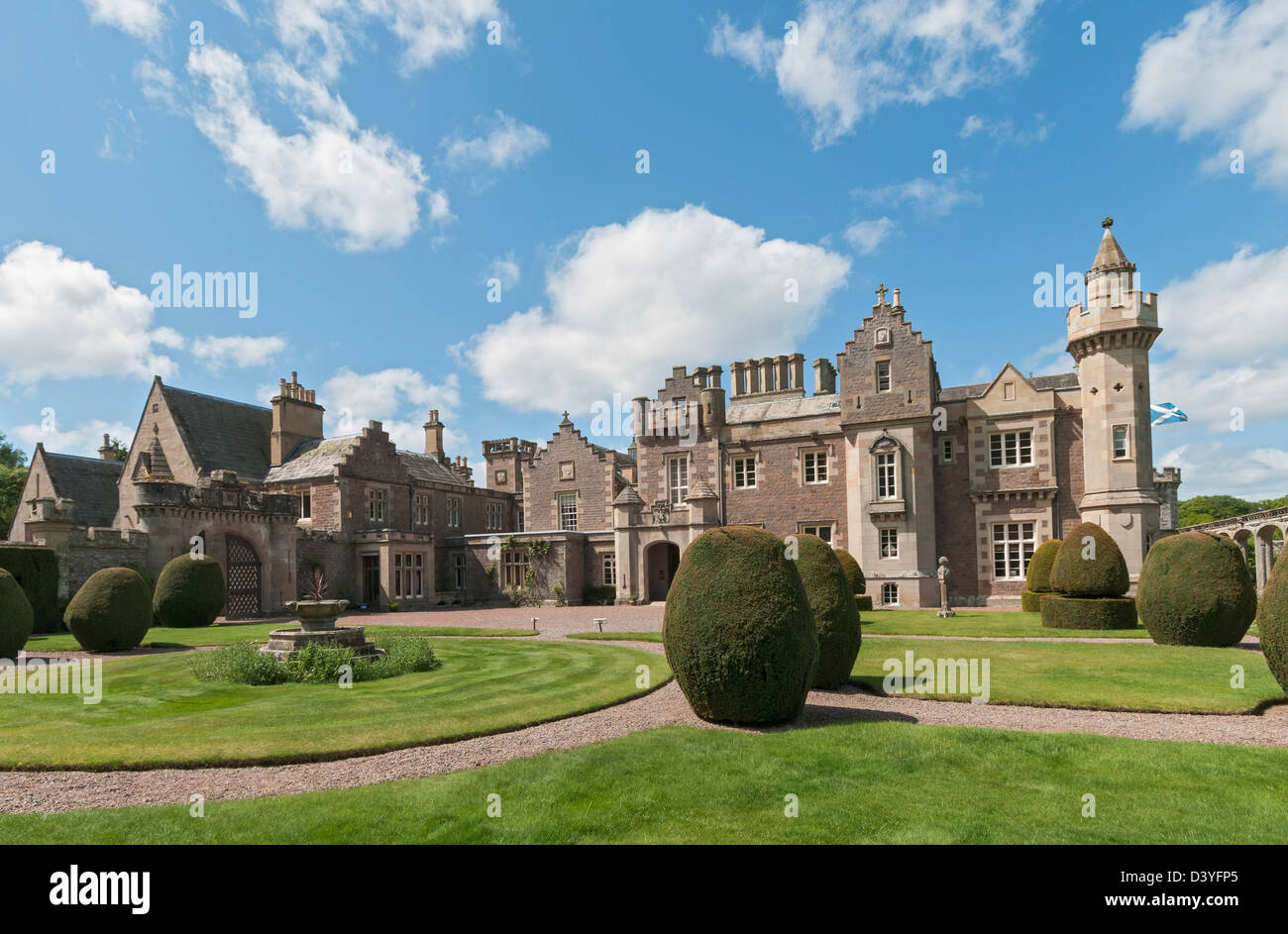 Scotland, Scottish Borders, Abbotsford, house of Sir Walter Scott Stock ...