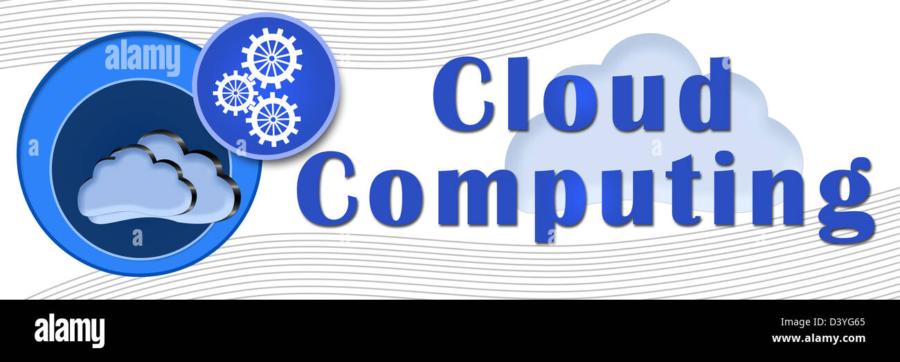 Cloud Computing Banner Stock Photo - Alamy