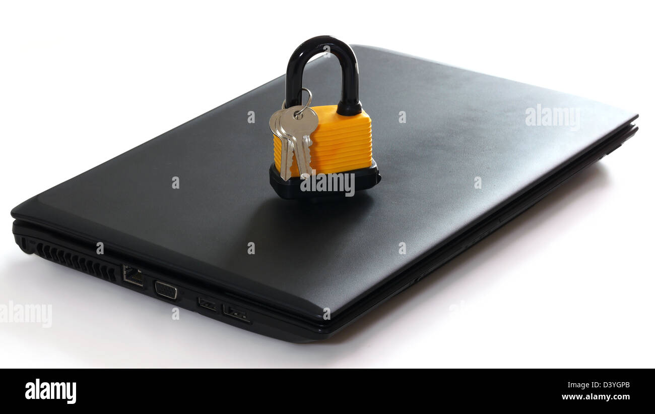 Master Key on Notebook Stock Photo - Alamy