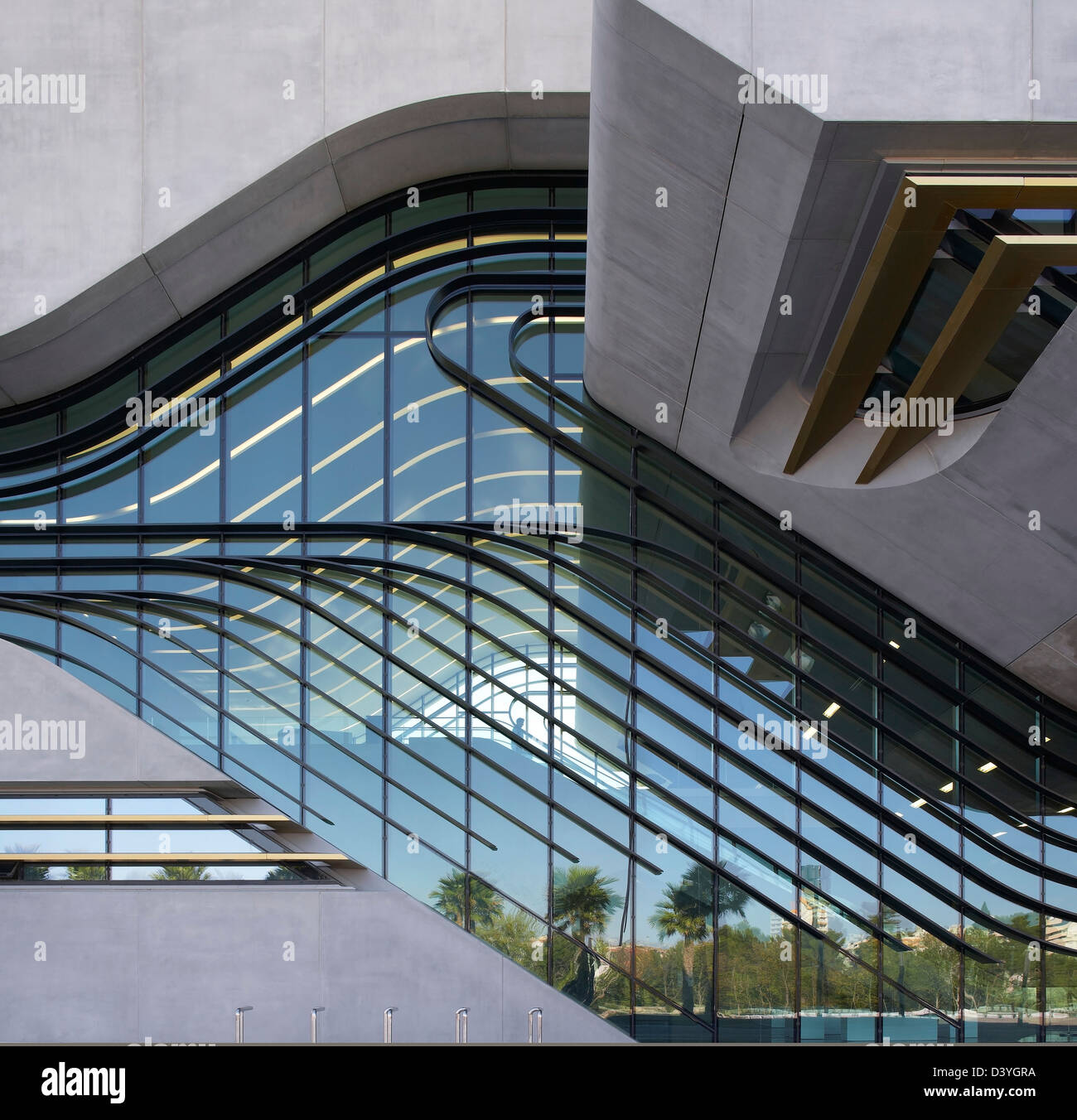 PIERRESVIVES BUILDING, MONTPELLIER, France. Architect: Zaha Hadid ...